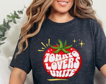 Tomato Shirt, Tomato Girl Aesthetic, Tomato Clothing, Tomato Gift for ...