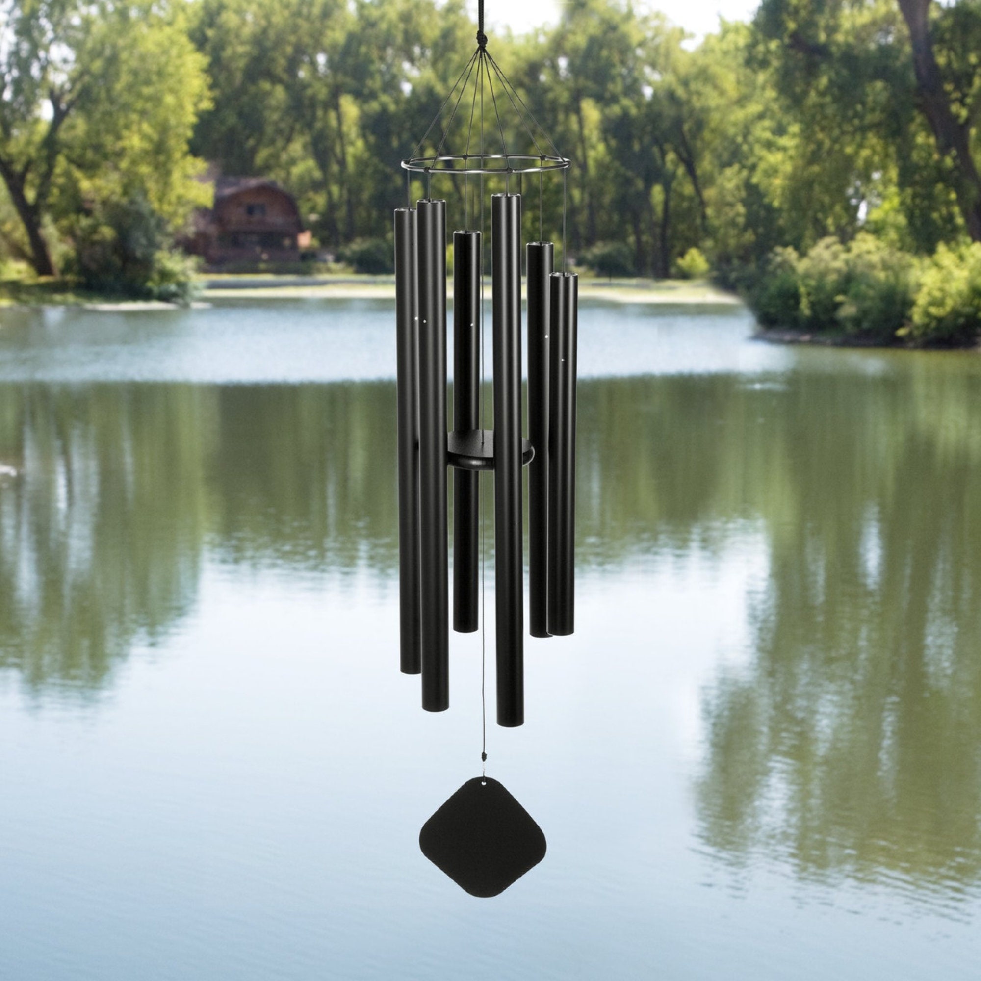 30"-90" MONGOLIAN METAL CHIME: Music of the Spheres Windchime. Never ...
