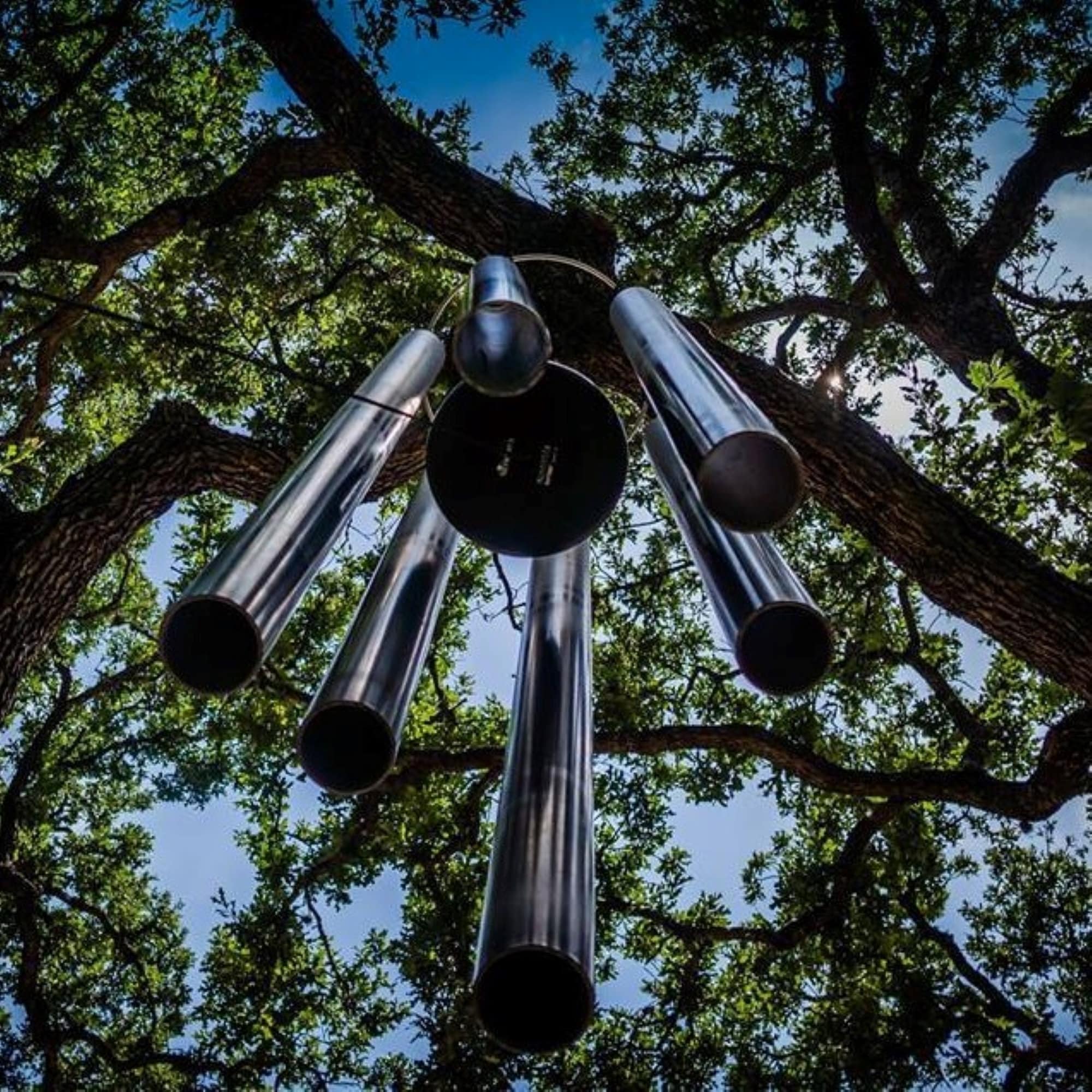 30"-90" MONGOLIAN METAL CHIME: Music of the Spheres Windchime. Never ...