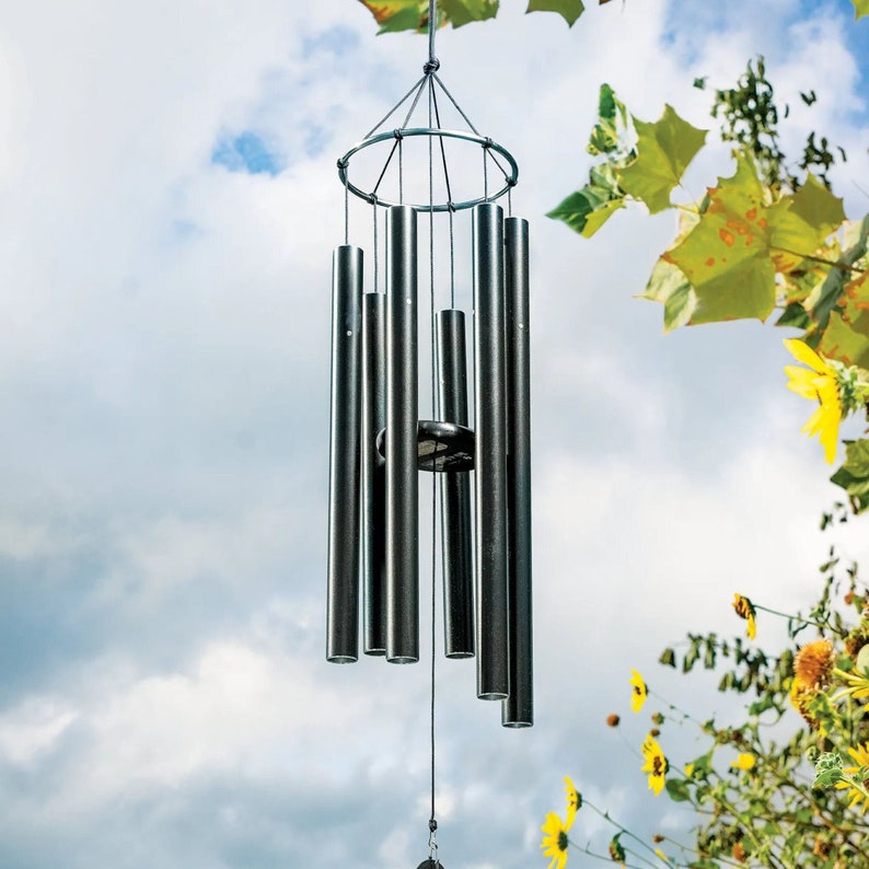 30"-90" MONGOLIAN METAL CHIME: Music of the Spheres Windchime. Never ...