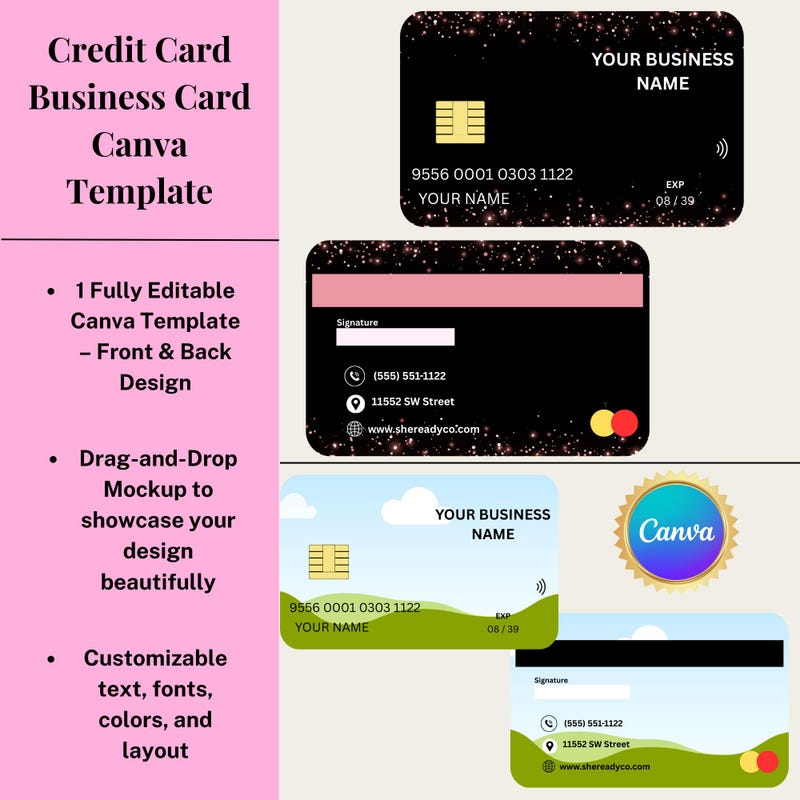 Debit Card Designs - Etsy