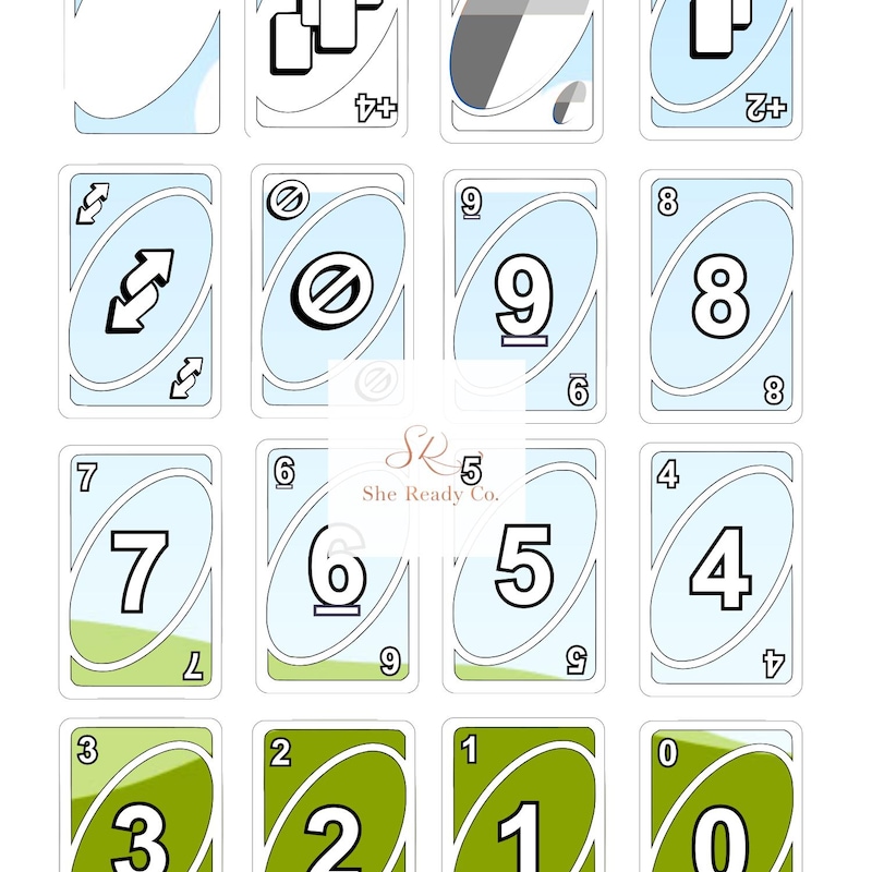 Uno Template for Cricut Png - Etsy