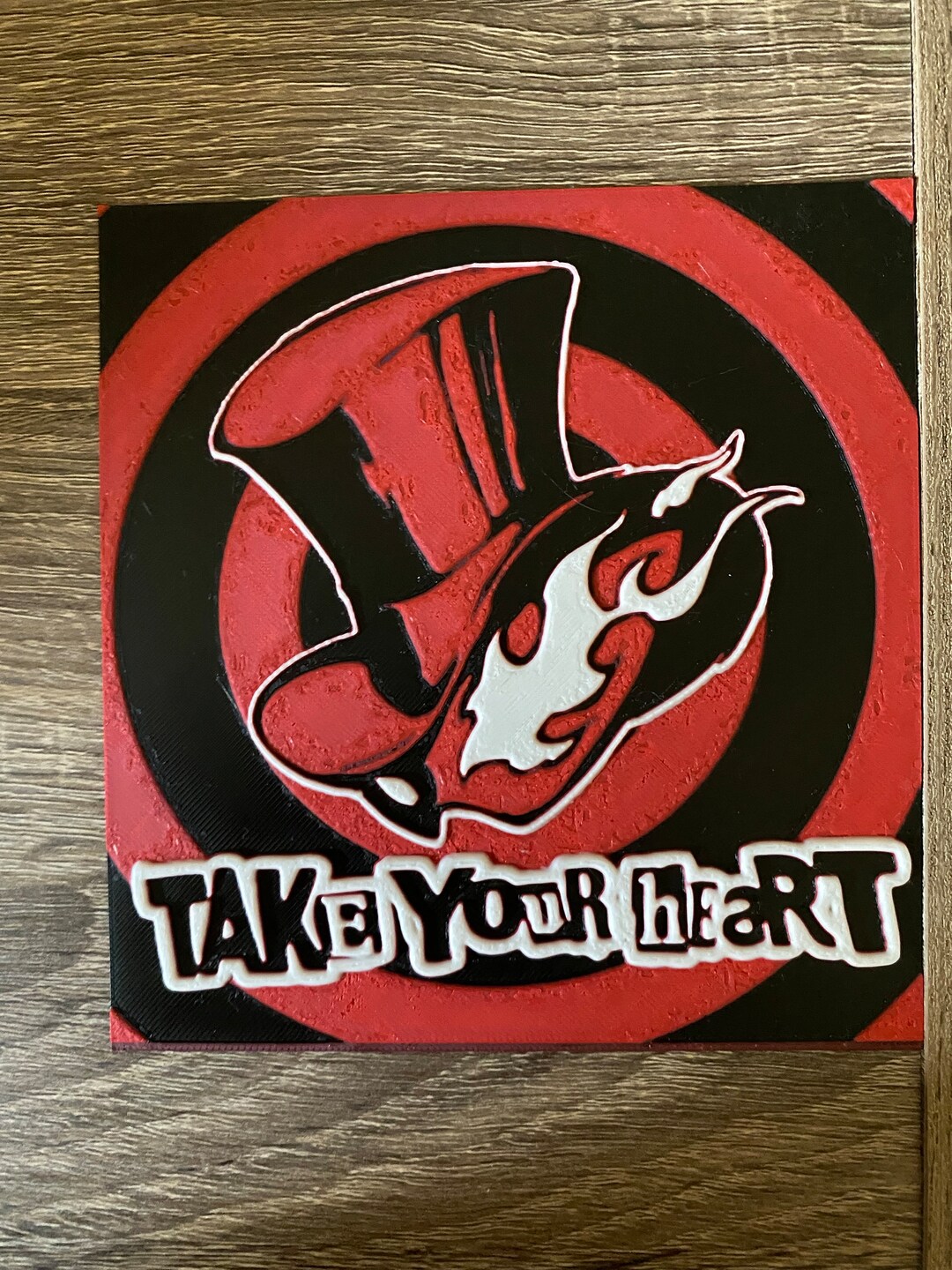 3D Printed Persona 5 Phantom Thieves Logo - Etsy