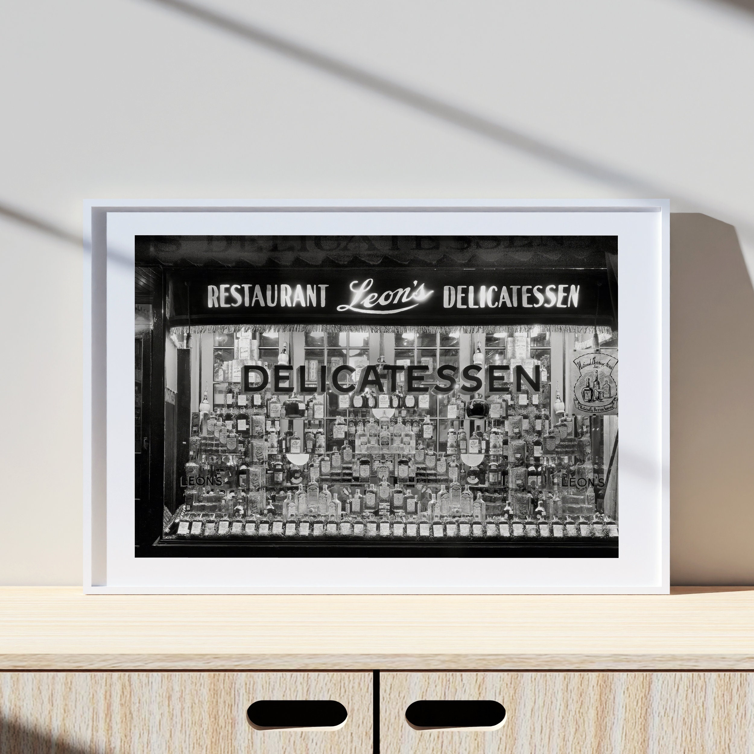 Alcohol Store Poster, Prohibition Wall Art, Vintage Alcohol Art, Bar ...