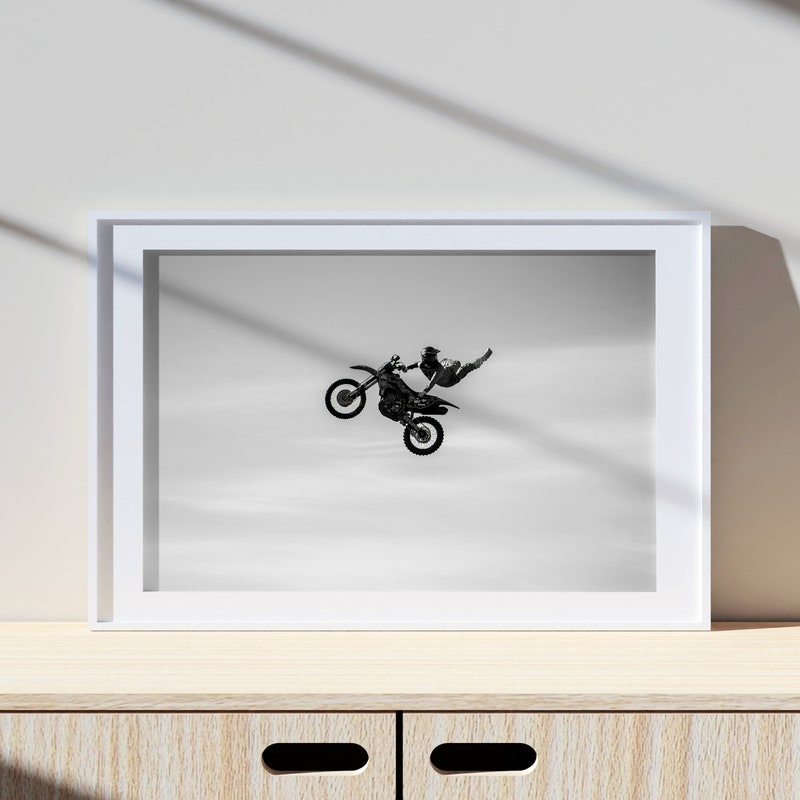Motorcycle Print - Etsy