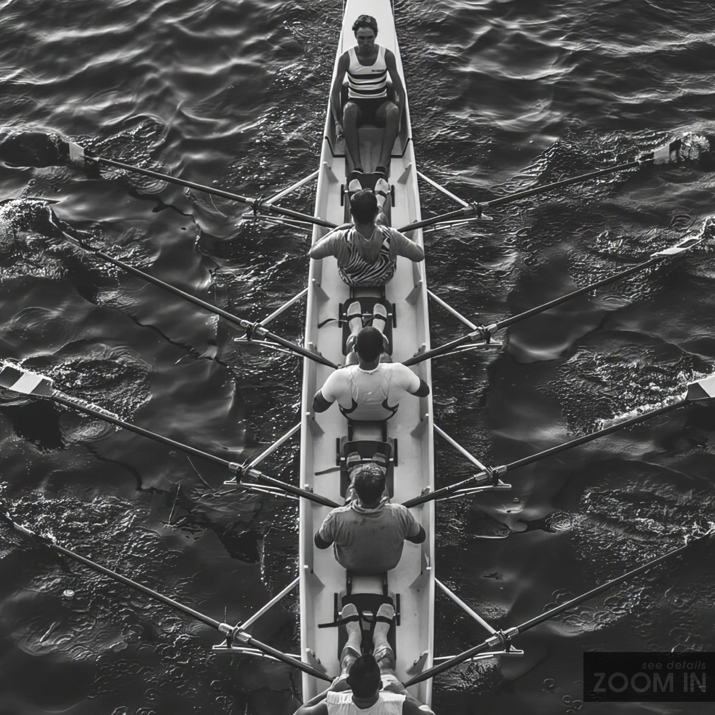 Rowing Poster, Sports Prints, Vintage Rowing Photography, Vintage Print ...