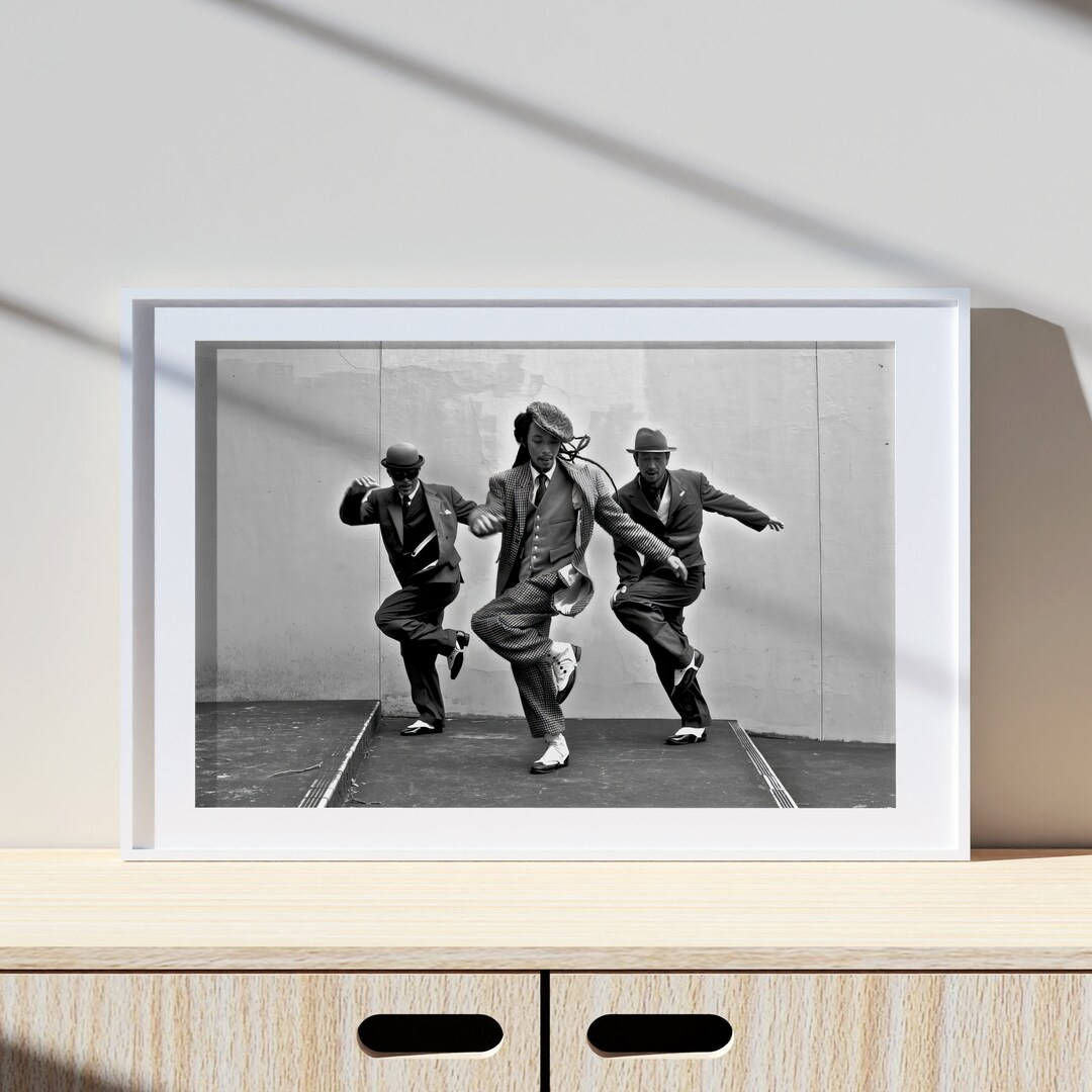 Dancing London in the 80s, Bebop Jazz Dance in Japan, Vintage Print ...