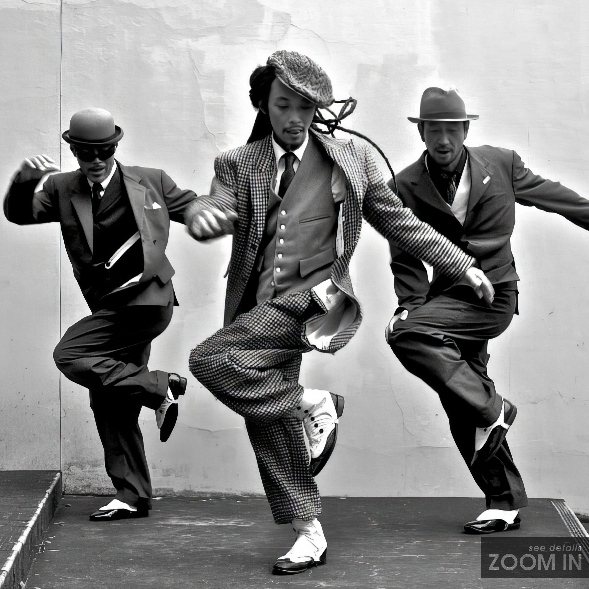 Dancing London in the 80s, Bebop Jazz Dance in Japan, Vintage Print ...