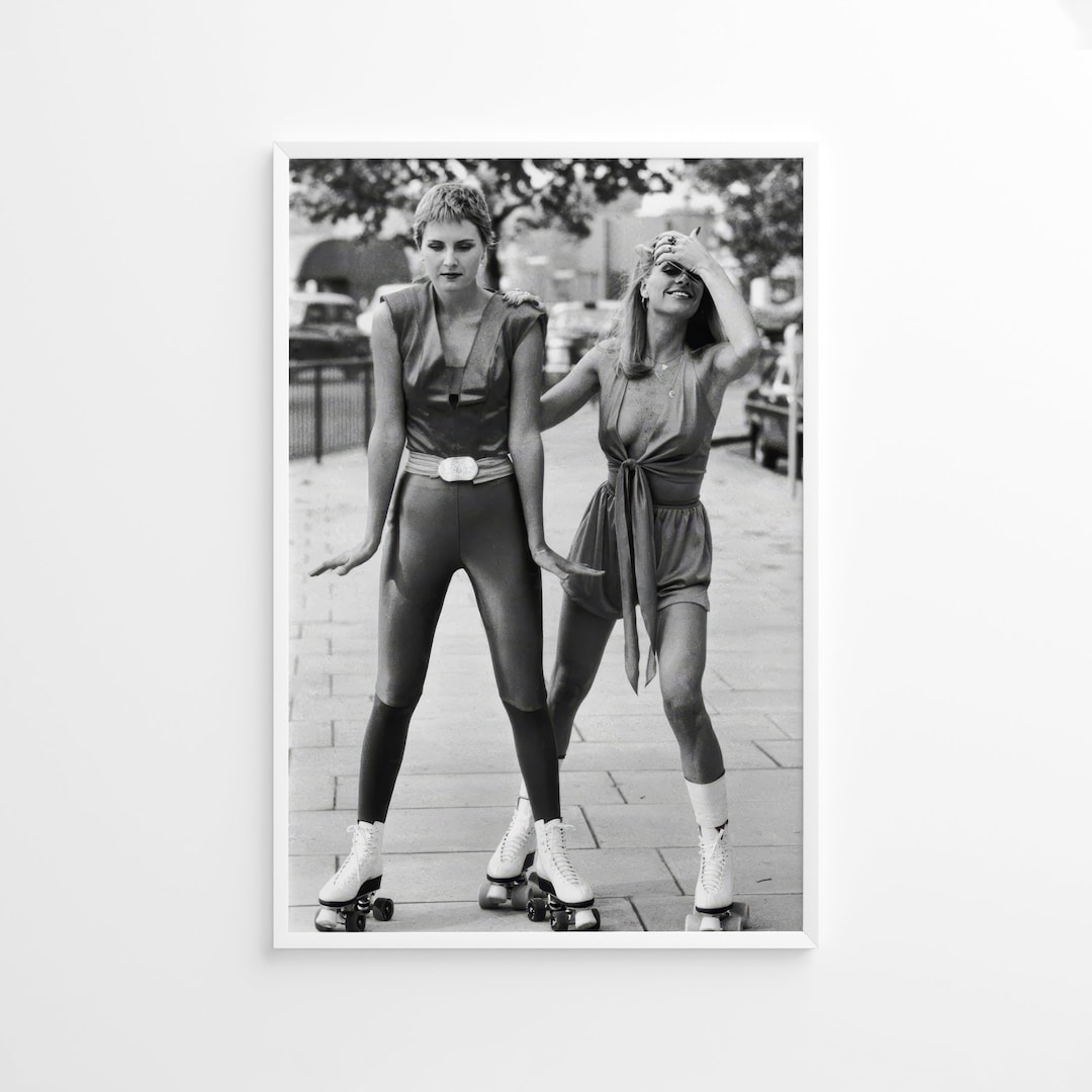 Vintage Roller Skates Poster, Women Roller Skating, Feminist Poster ...