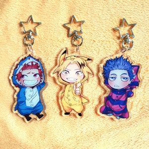 BNHA\MHA Kigurumi Acrylic Charms - Etsy