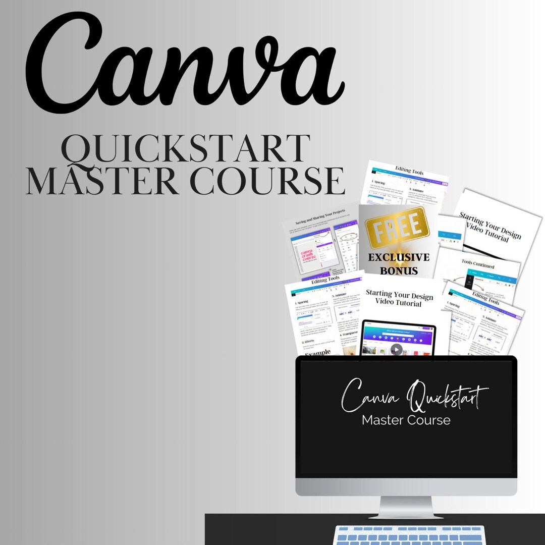 Canva Quickstart Master Course Master Resell Rights MRR, Private Label Rights PLR, Done for You ...
