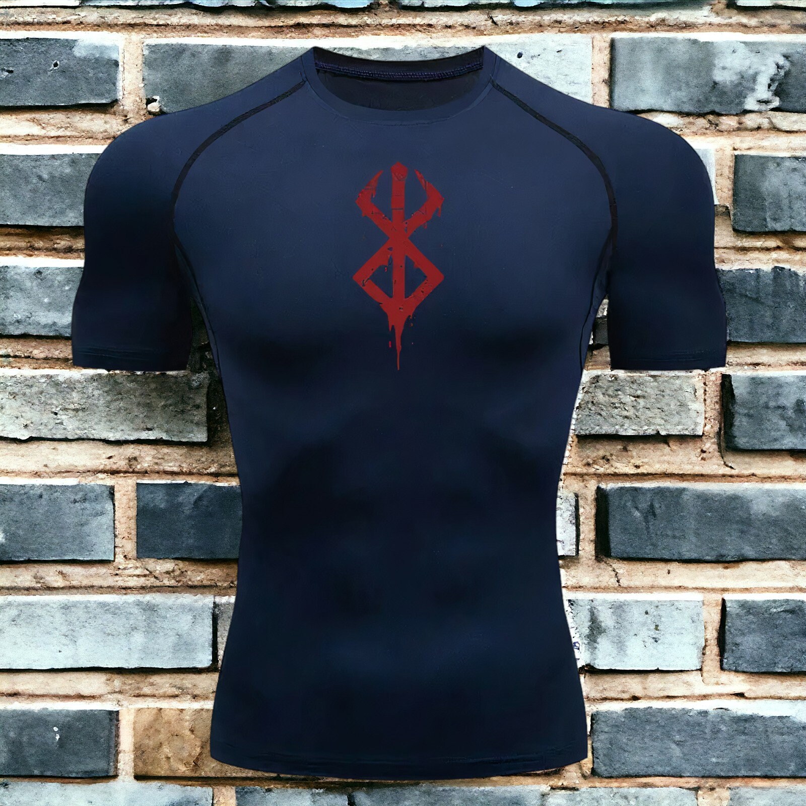 Buy Men's Brand of Sacrifice Gym Compression Shirt Online in India - Etsy