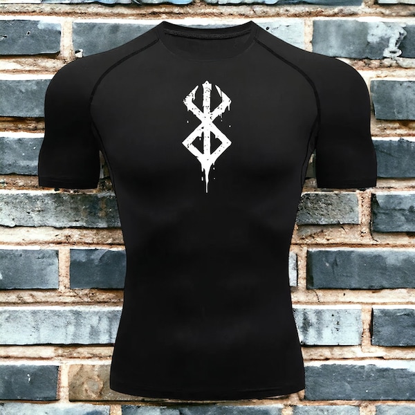 Anime Gym Compression Shirt - Etsy
