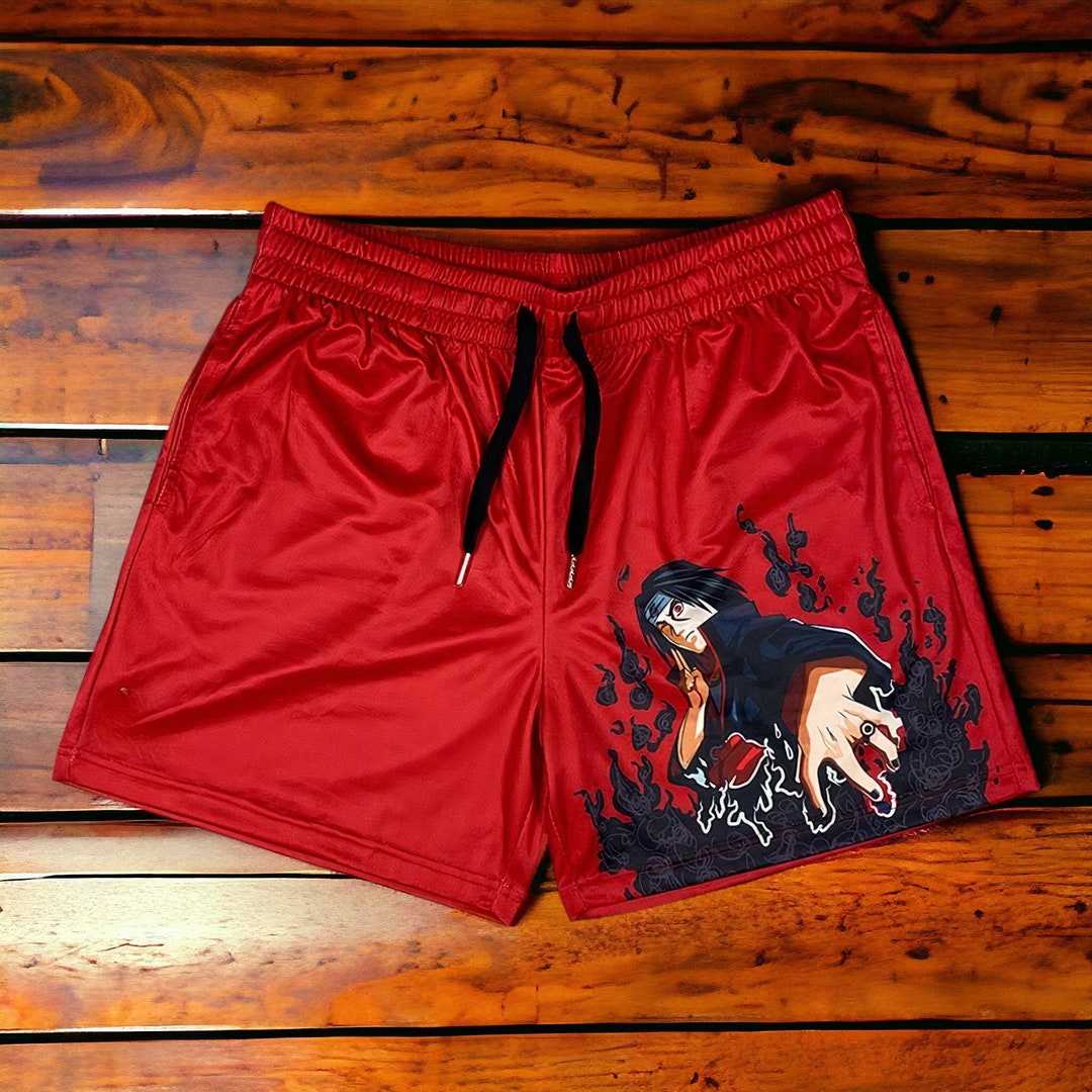 Anime Ninja Character Inspired Graphic Gym Shorts 310-318 - Etsy