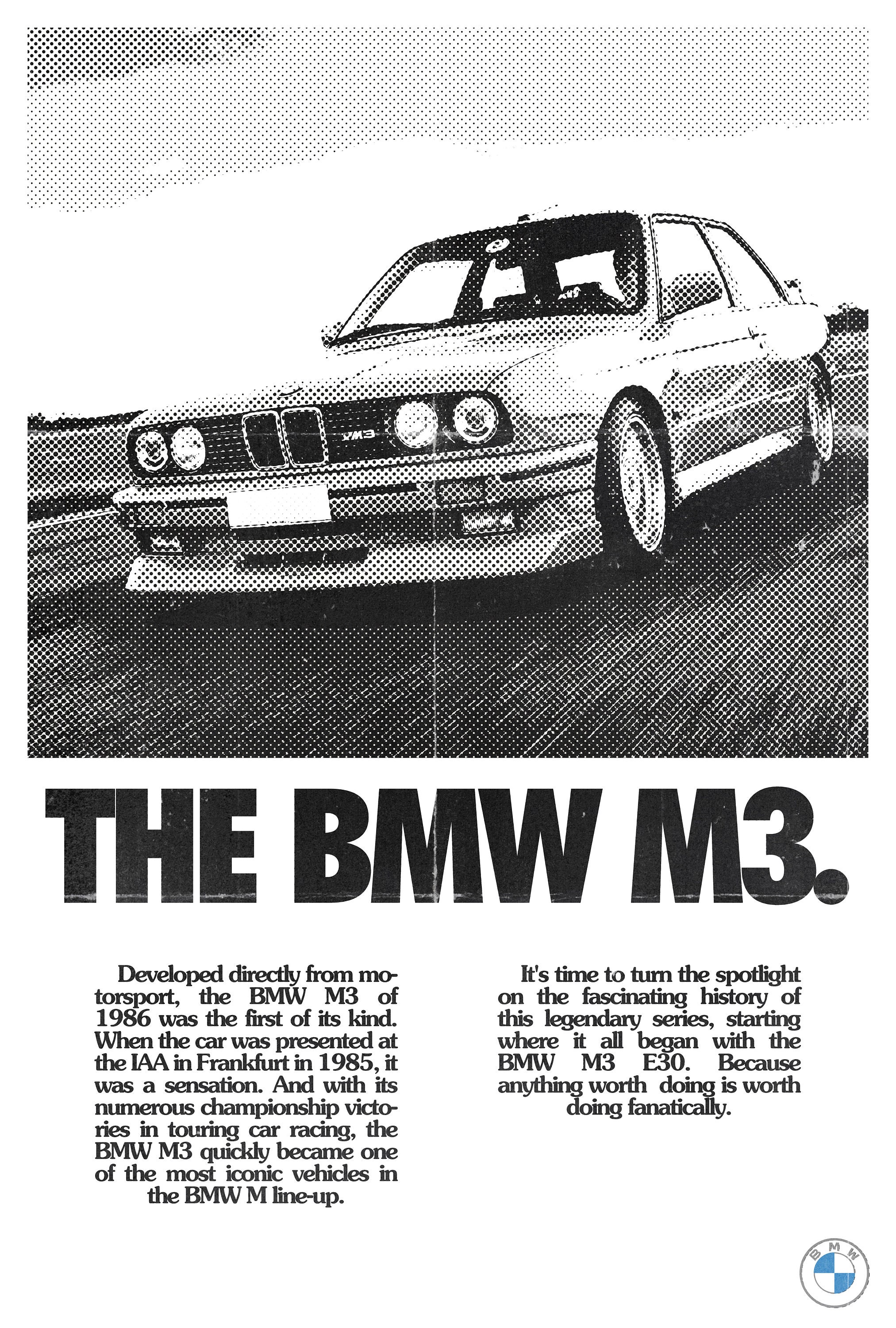 BMW E30 Poster, Vintage BMW Print, Vintage Car Poster, Classic Car Poster, Sports Car Print ...