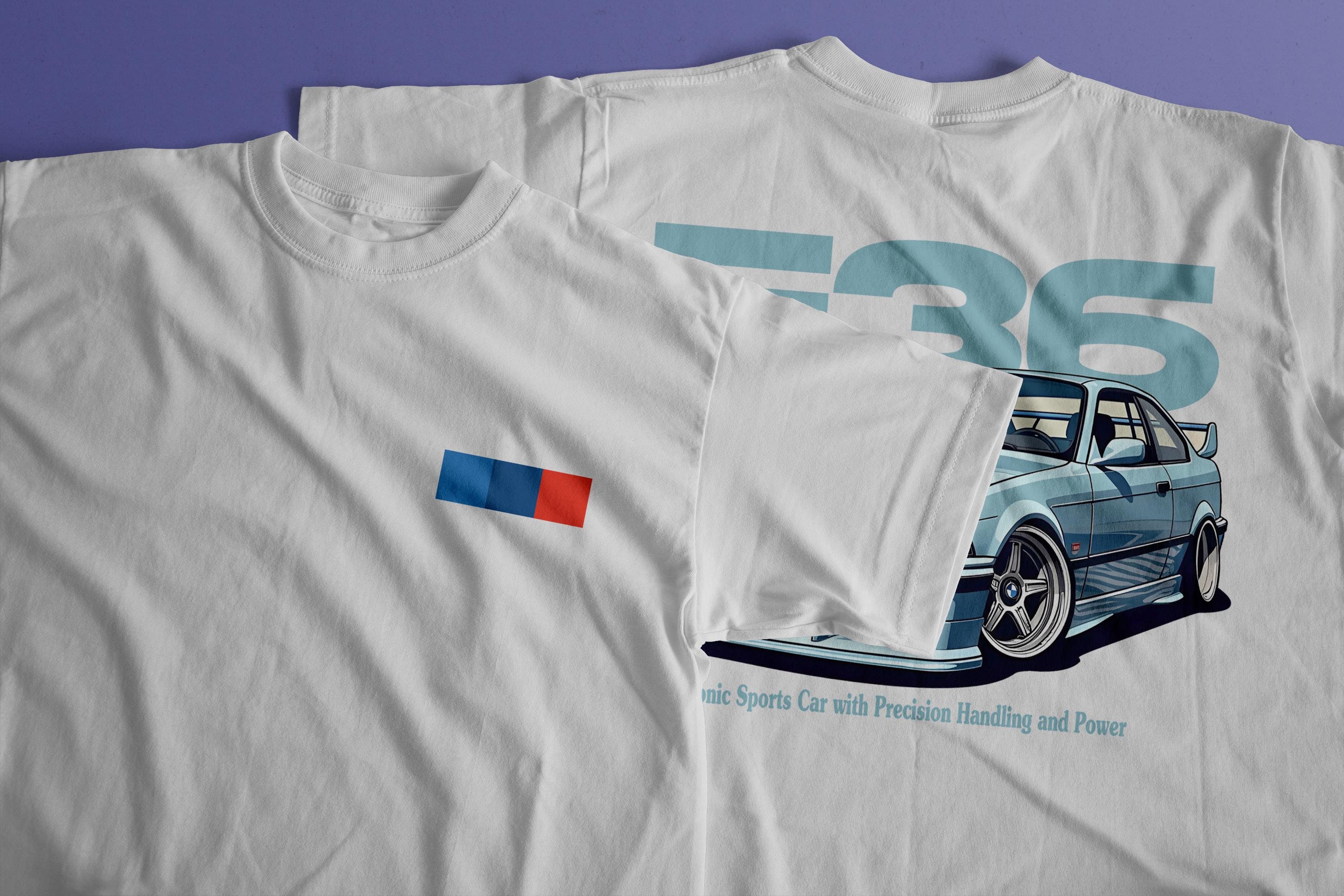 BMW M3 E36 T-shirt, Bmw E36, Vintage Bmw Shirt, Sports Car T-shirt ...
