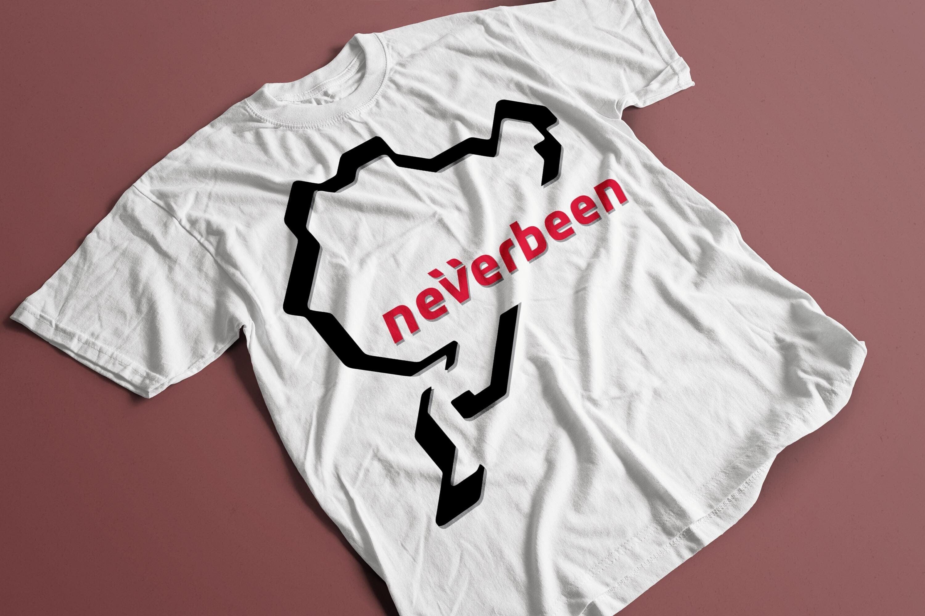 Nurburgring Map Graphic Tee Shirt Day Track Gift Matching Idea ...