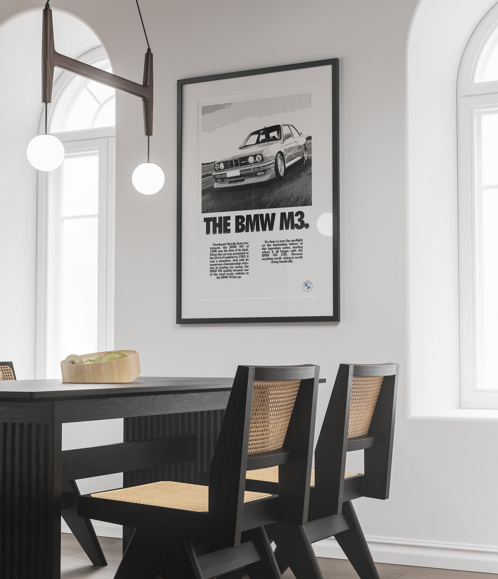 BMW E30 Poster, Vintage BMW Print, Vintage Car Poster, Classic Car Poster, Sports Car Print ...