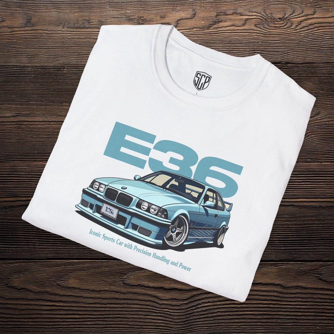 BMW M3 E36 T-shirt, Bmw E36, Vintage Bmw Shirt, Sports Car T-shirt, Classic Car Shirt, Sports ...