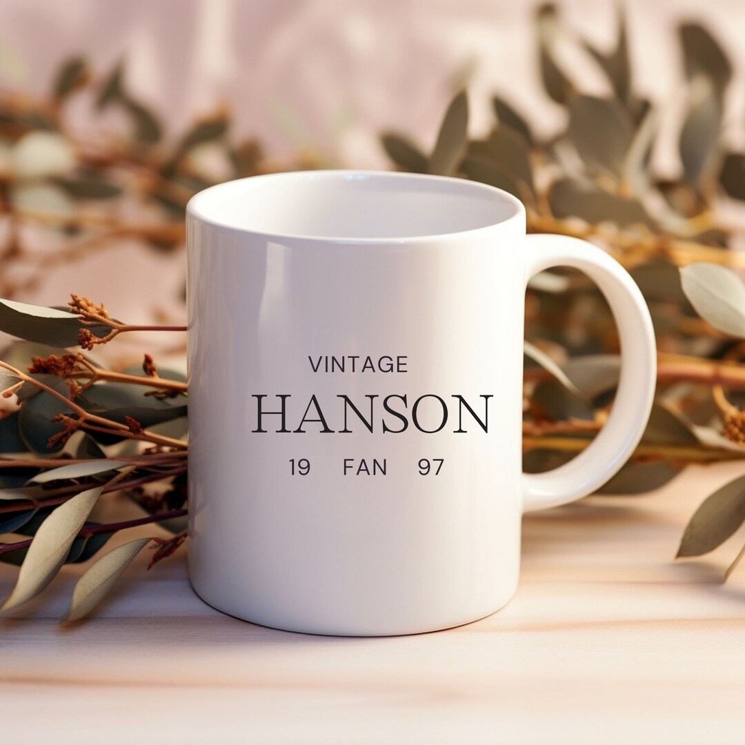 Vintage Hanson Fan Mug | Hanson Fan Gift | Fanson Mug | Taylor Hanson ...