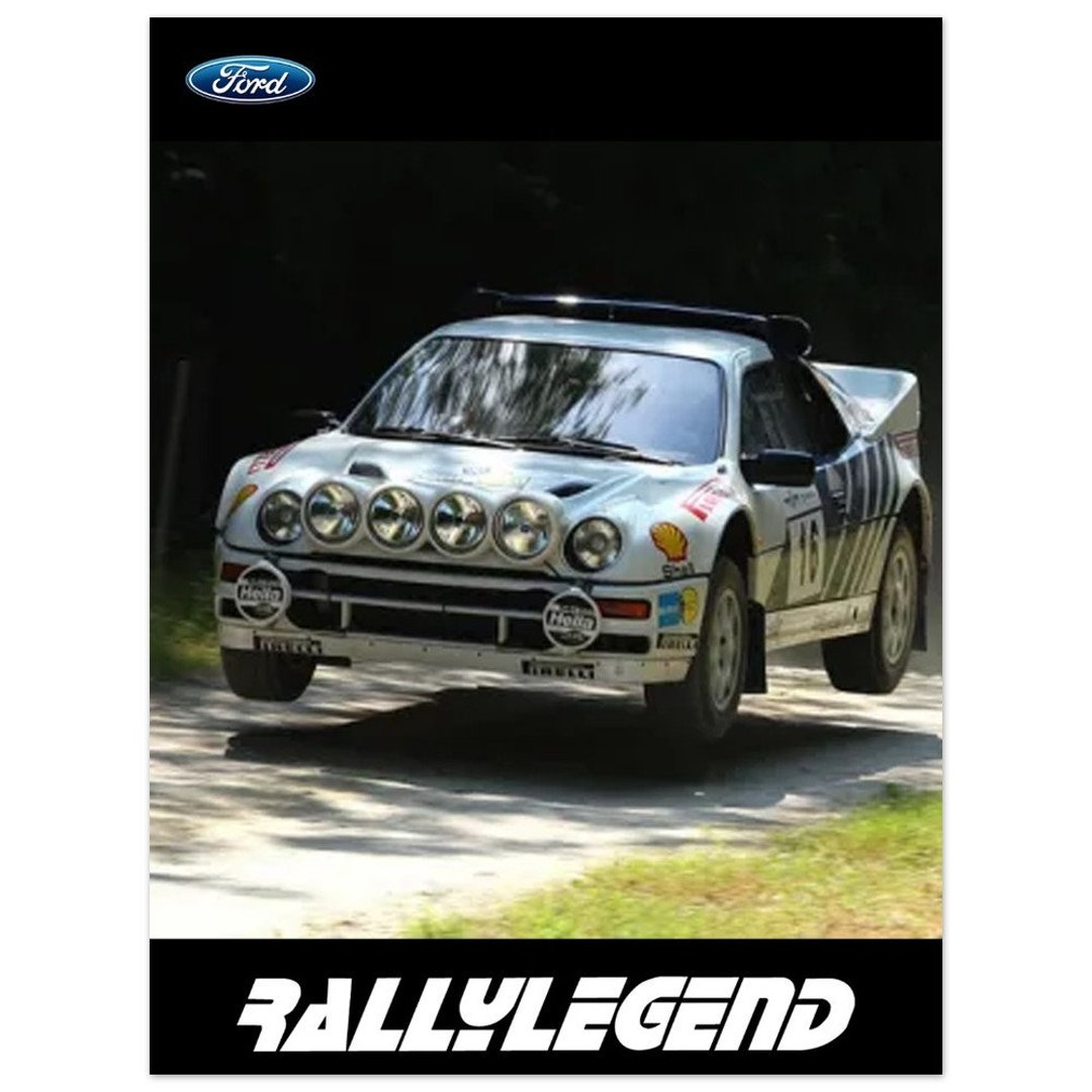 Rally Legend Ford RS200 Poster - Etsy