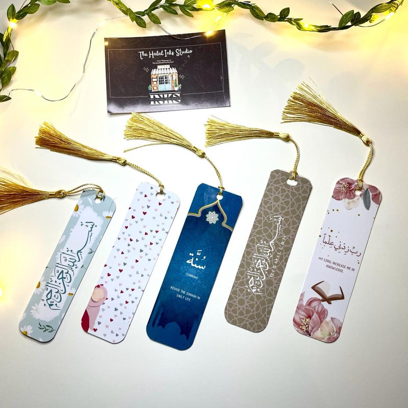 Islamic Bookmarks - Etsy