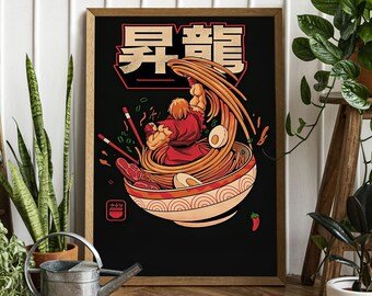 Spaghetti Wall Print, Retro Kitchen Wall Decor, Pasta Print, Spaghetti ...