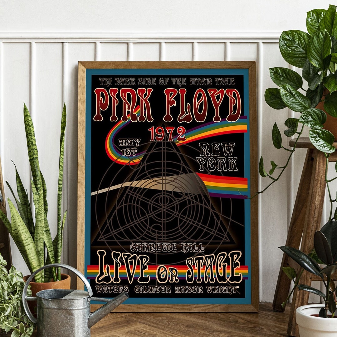 Pink Floyd, Pink Floyd Poster, Pink Floyd Print, Pink Floyd Art, Music ...