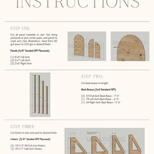 Photo Backdrop Arches Fabrication Guide - Etsy