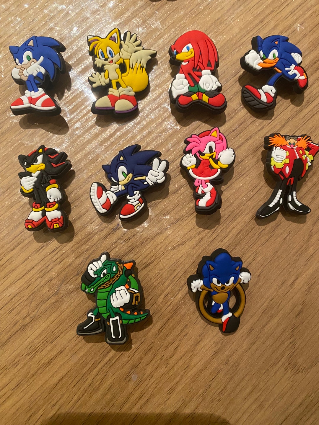 Sonic the Hedgehog Croc Charms - Etsy
