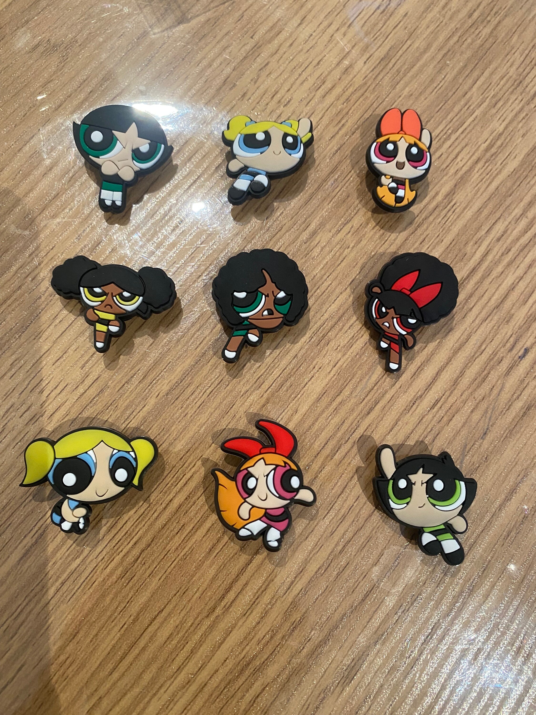 Powerpuff Girls Croc Charms Set - Etsy