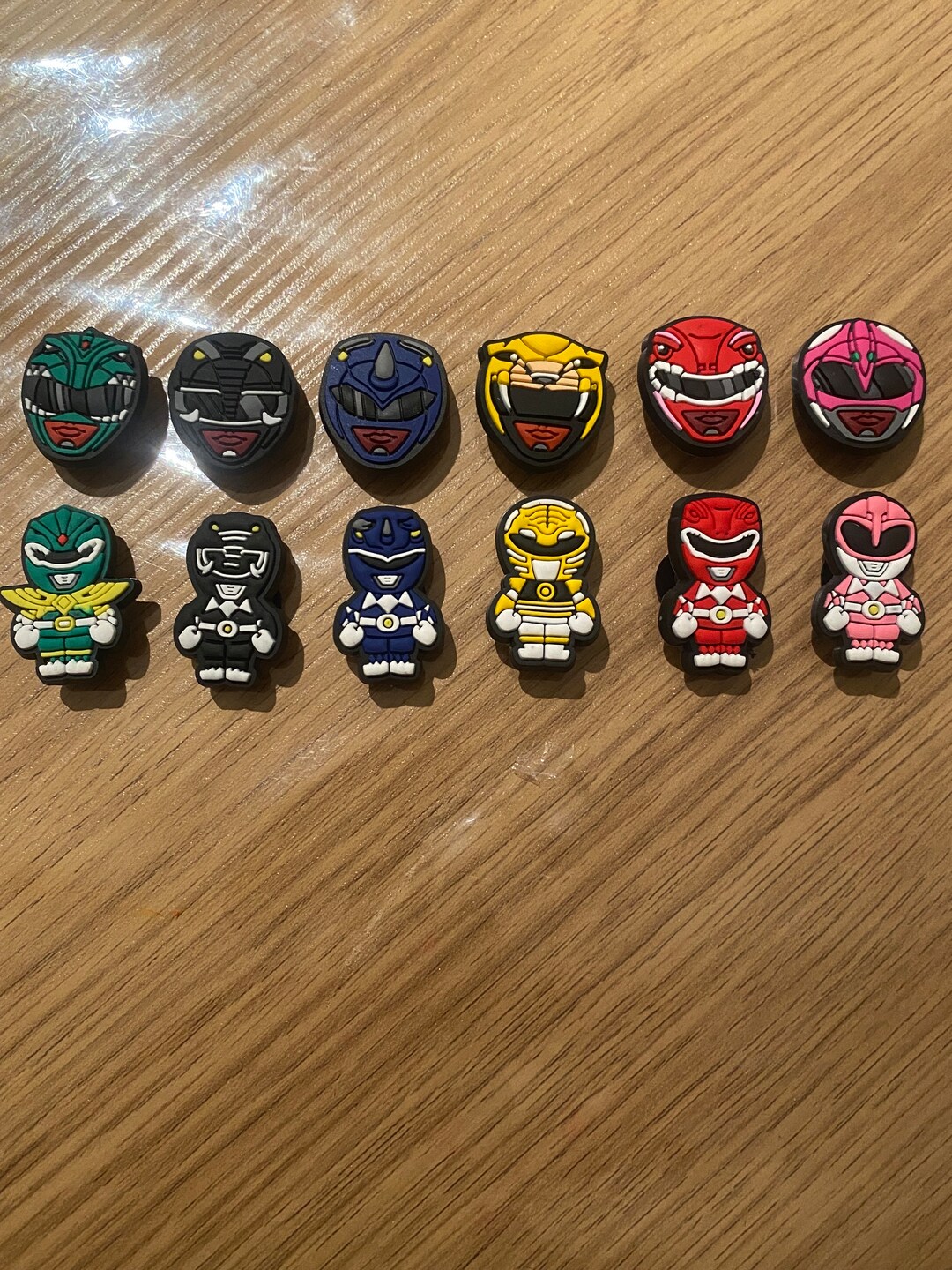 Power Rangers Croc Charms Set - Etsy