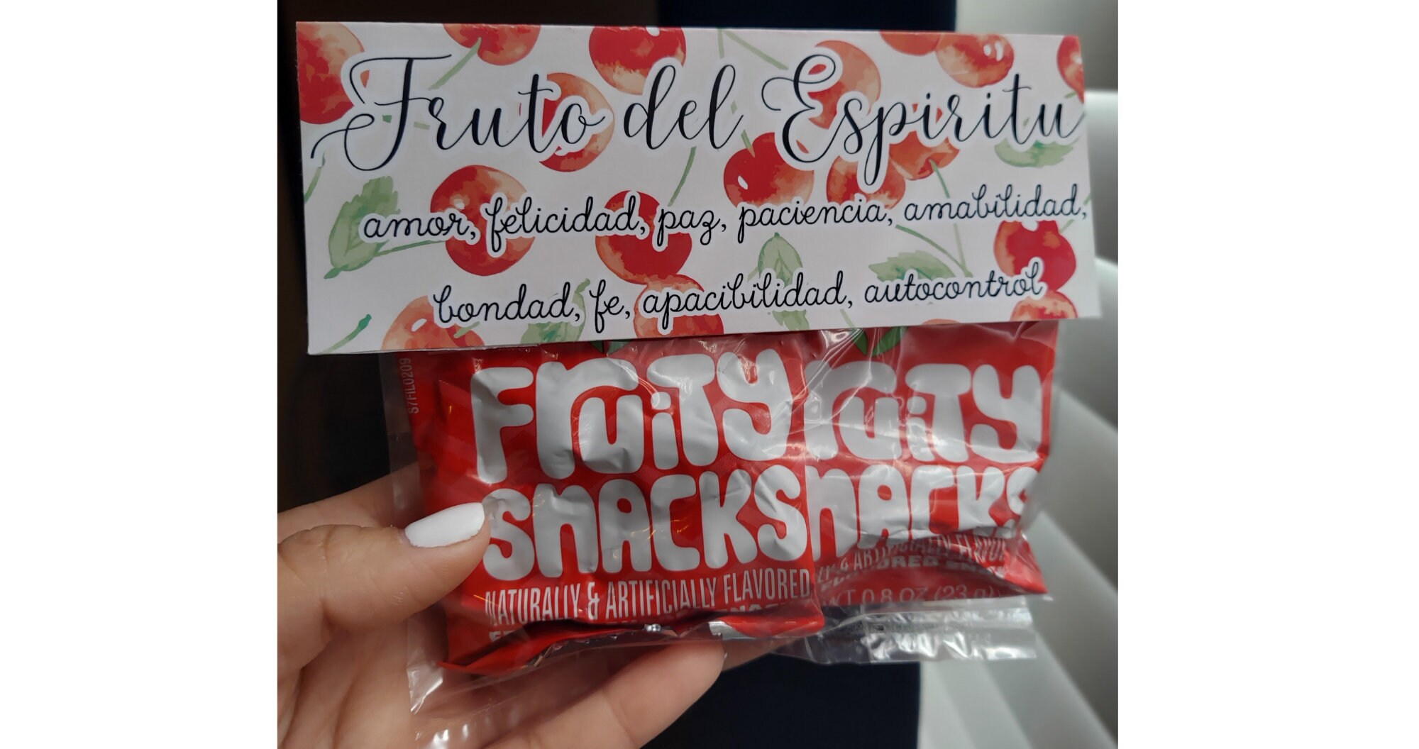 Spanish JW Printable Gift Tag, Fruit of the Spirit, Fruto Del Espiritu ...