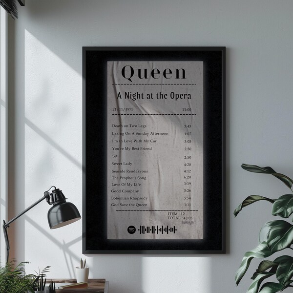 Queen Band Poster - Etsy
