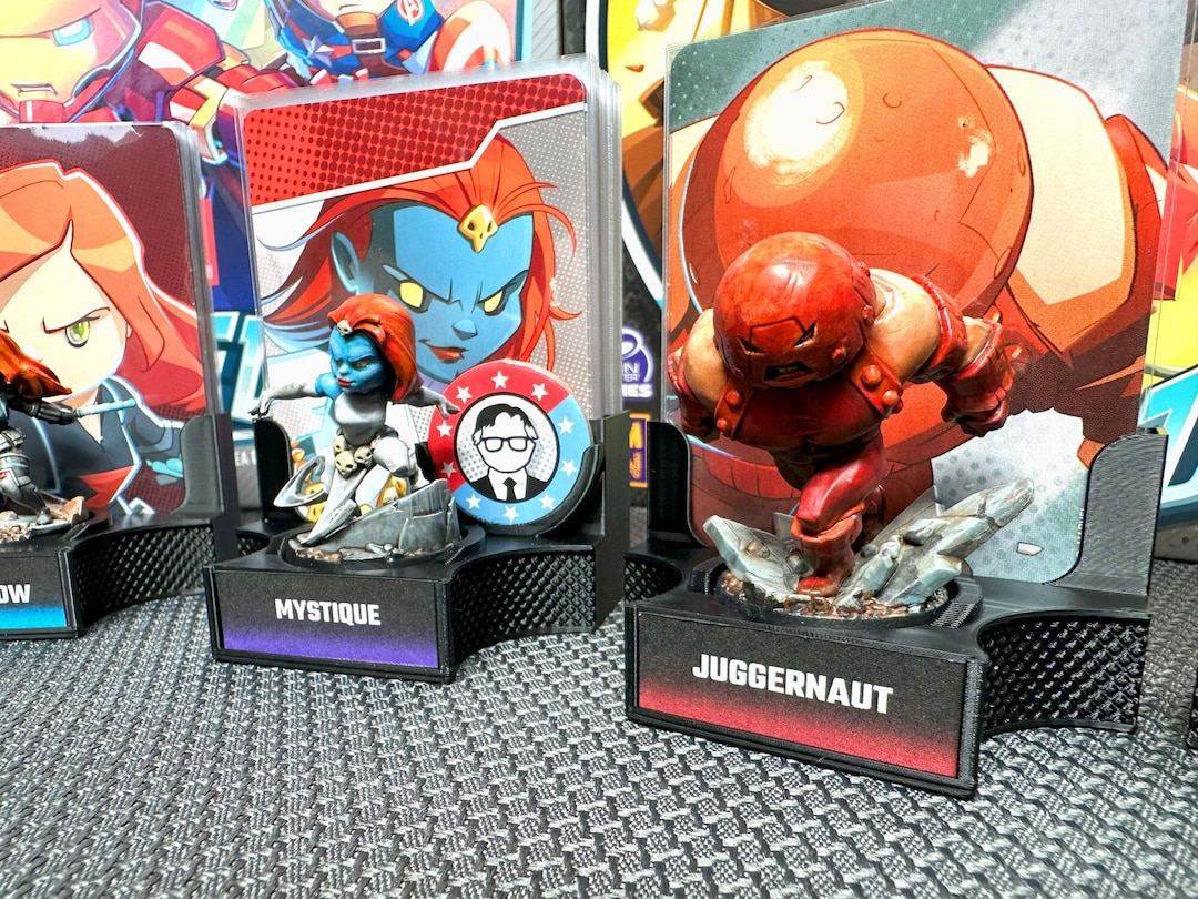 Marvel United Compatible Minifigure Display-and-play Stand - Etsy