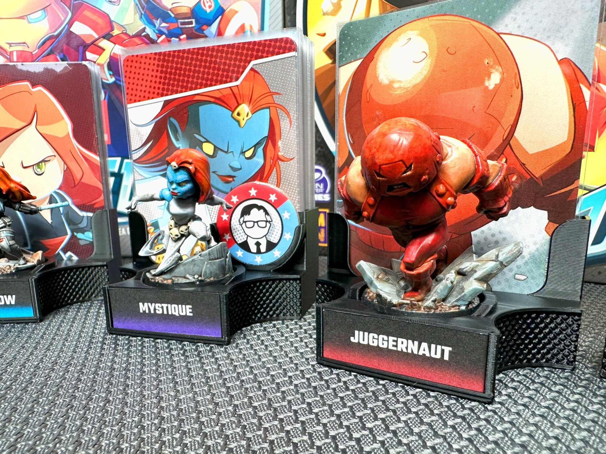 Marvel United Compatible Minifigure Display-and-play Stand - Etsy