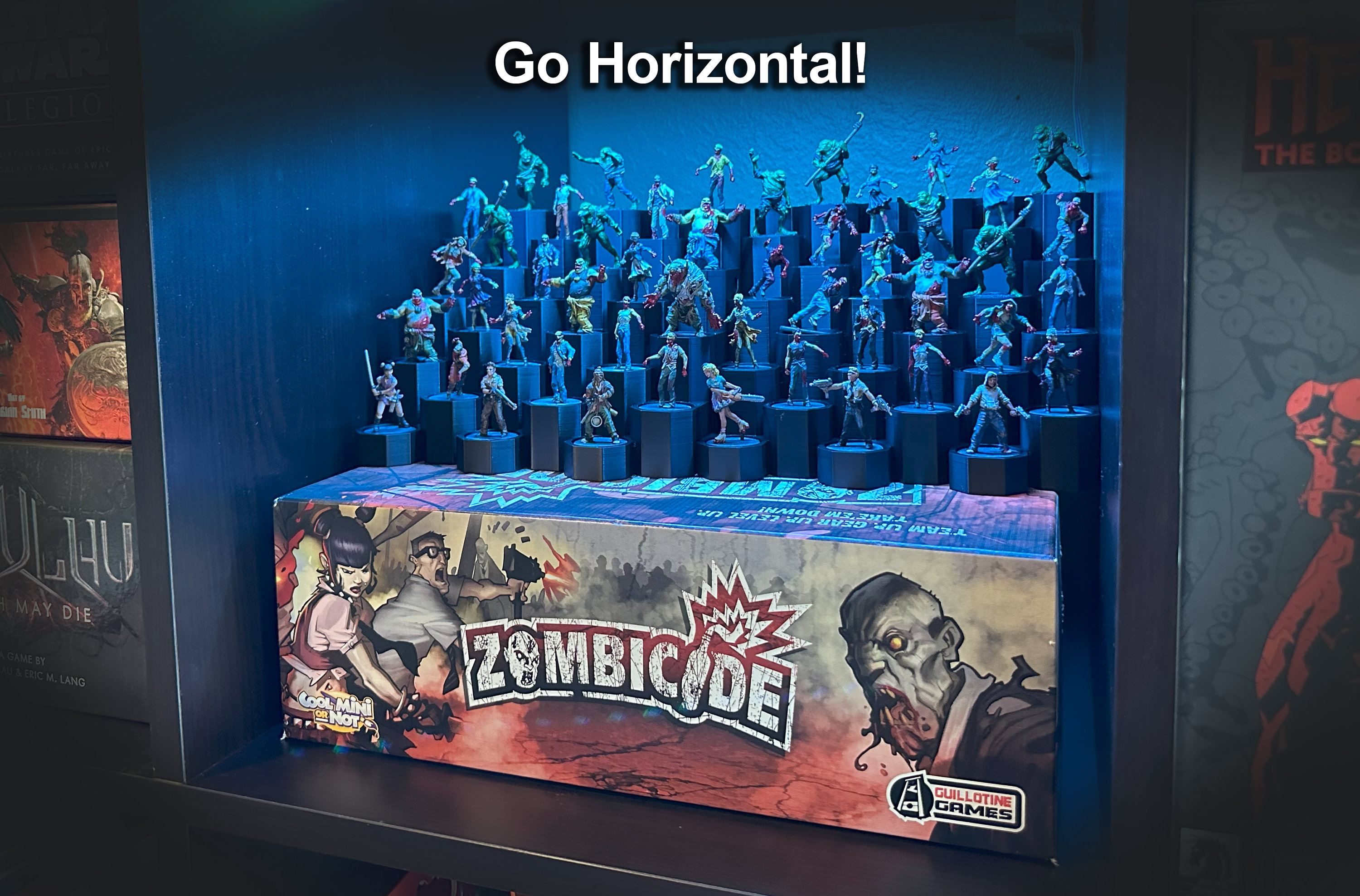 Modular Kallax Compatible Board Game Miniature Display (25mm Bases) - Etsy