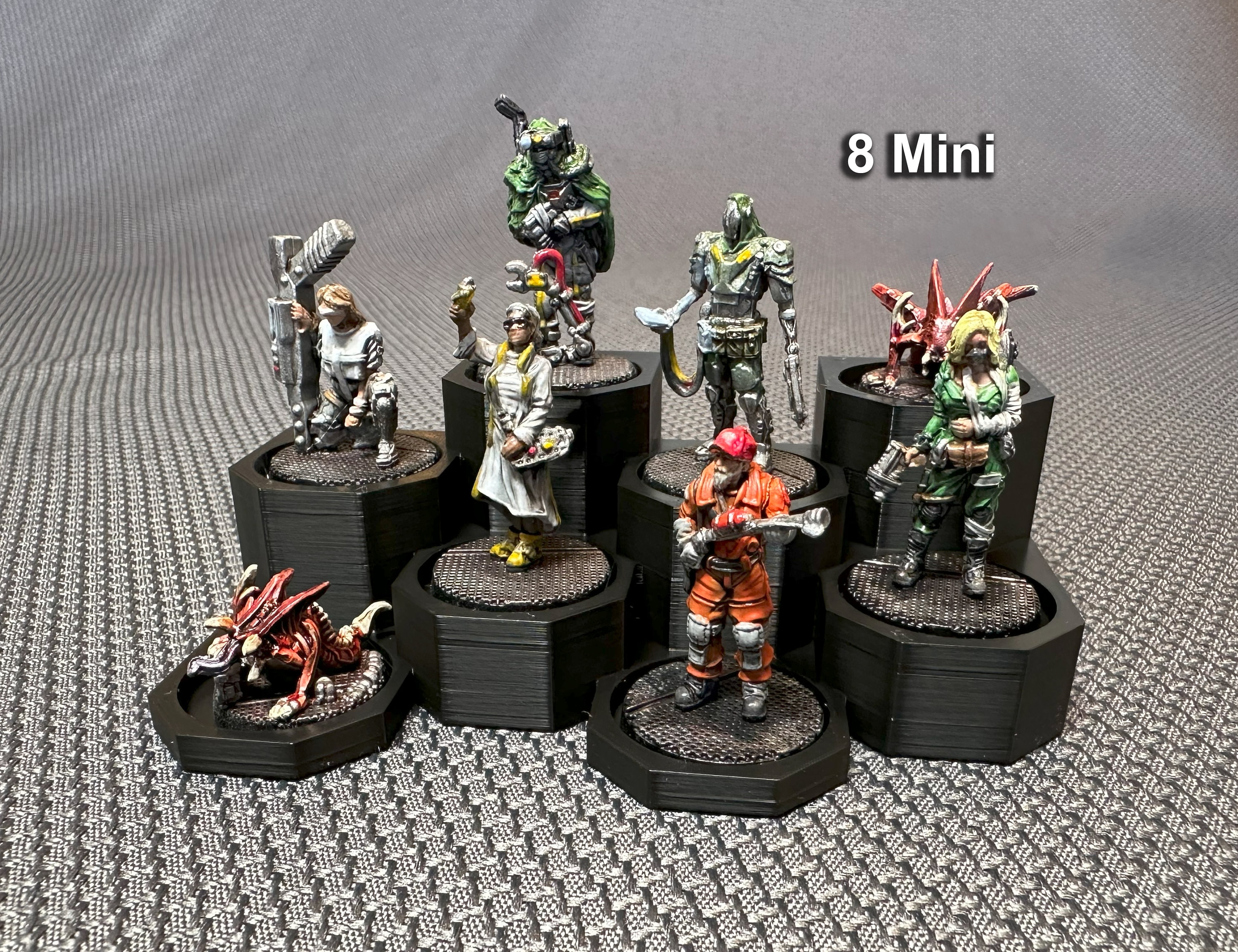 25mm Base Tabletop Game Miniature Display Stand Multiple Sizes - Etsy
