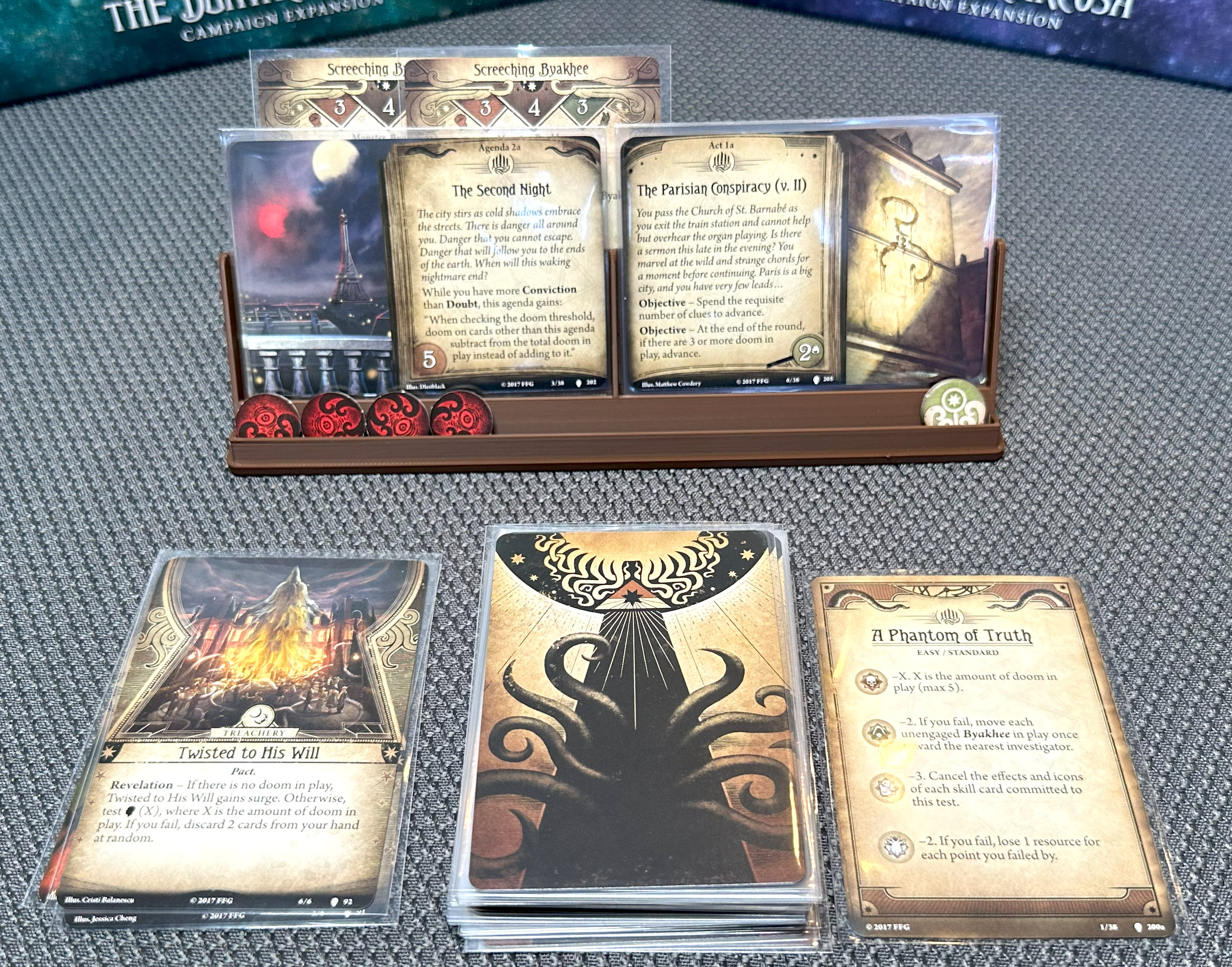 Arkham Horror LCG Compatible Minimalist Act/agenda Stand - Etsy