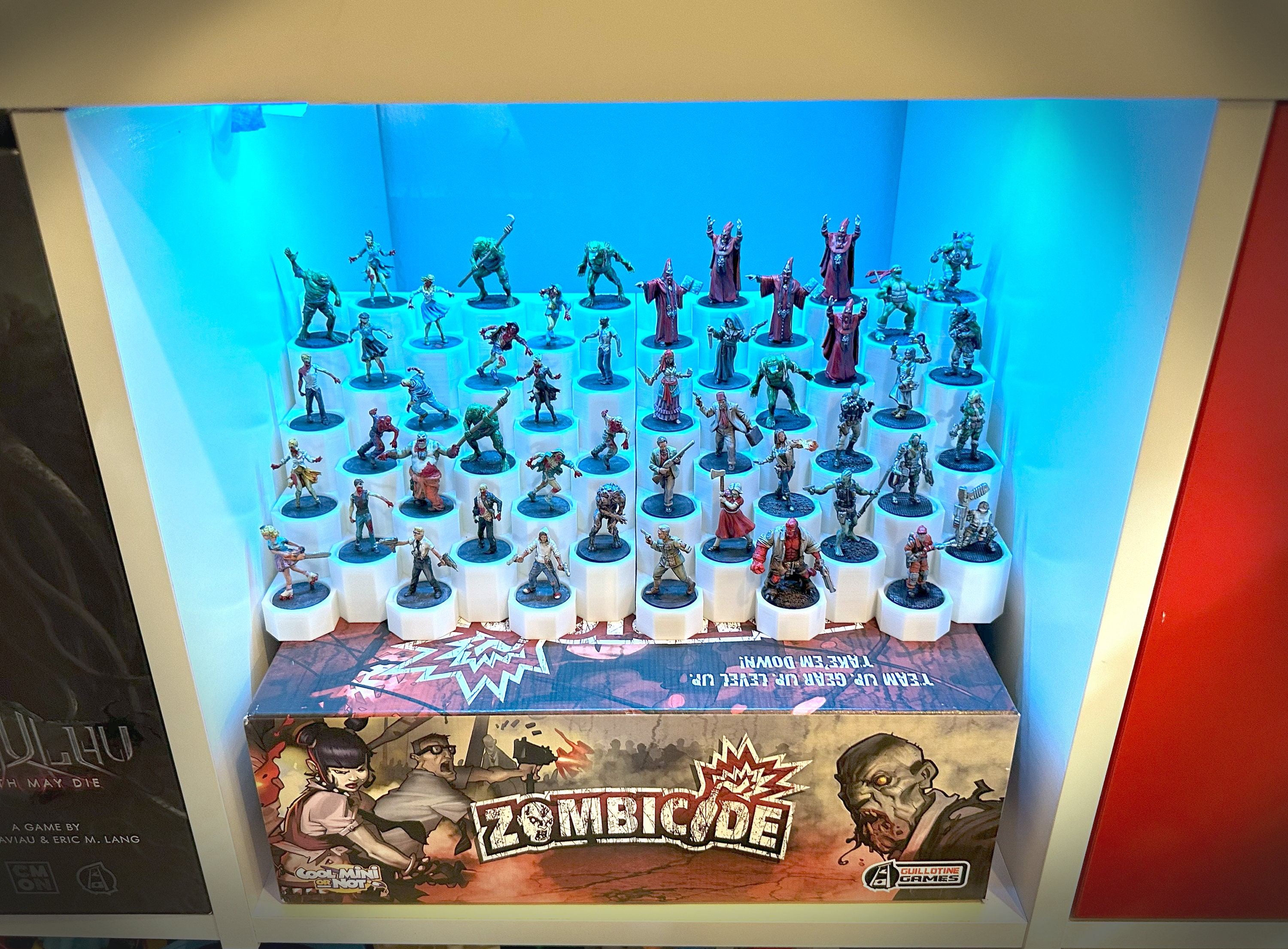 Modular Kallax Compatible Board Game Miniature Display (25mm Bases) - Etsy