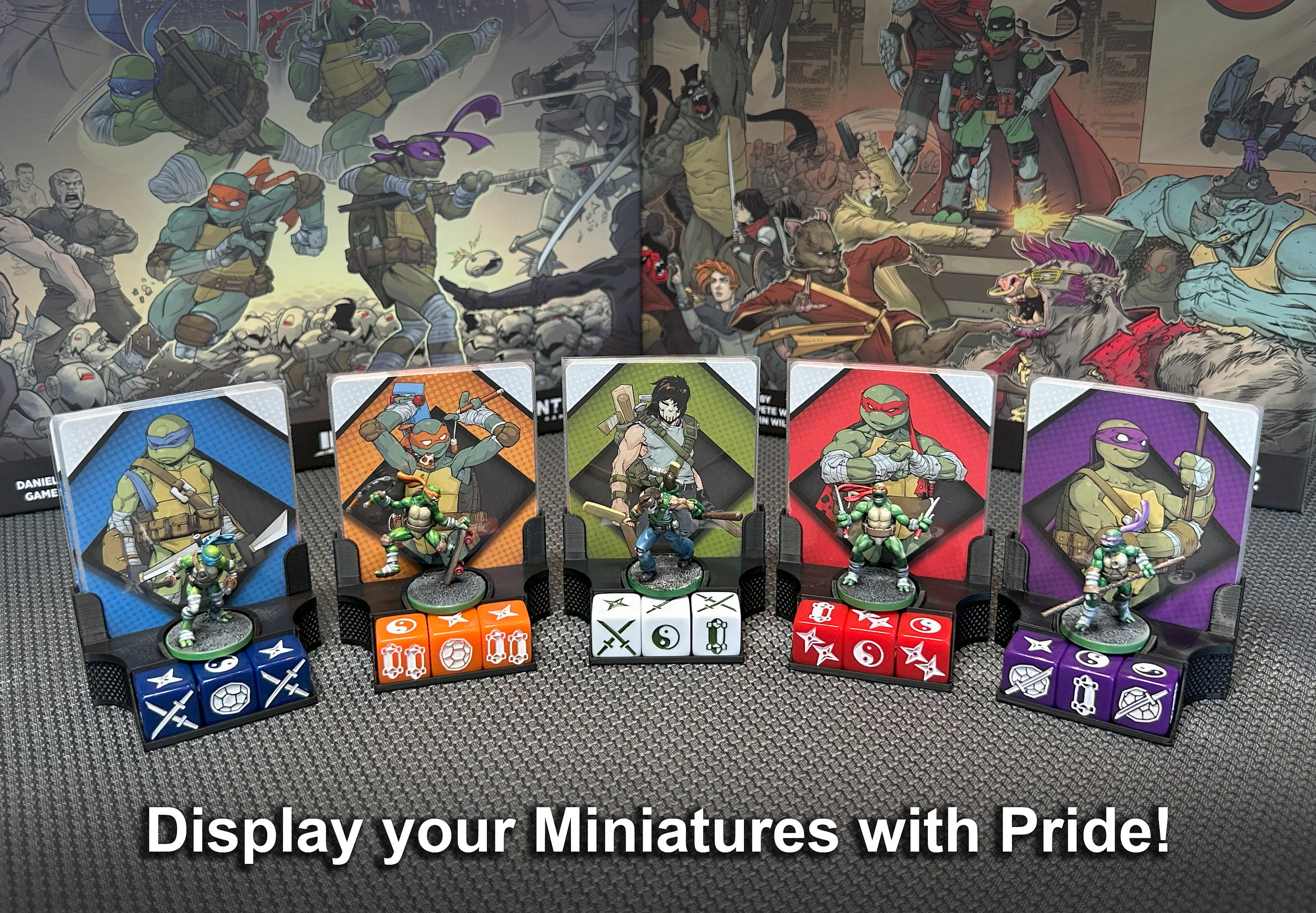 IDW TMNT Batman Compatible Display-and-play Stand - Etsy