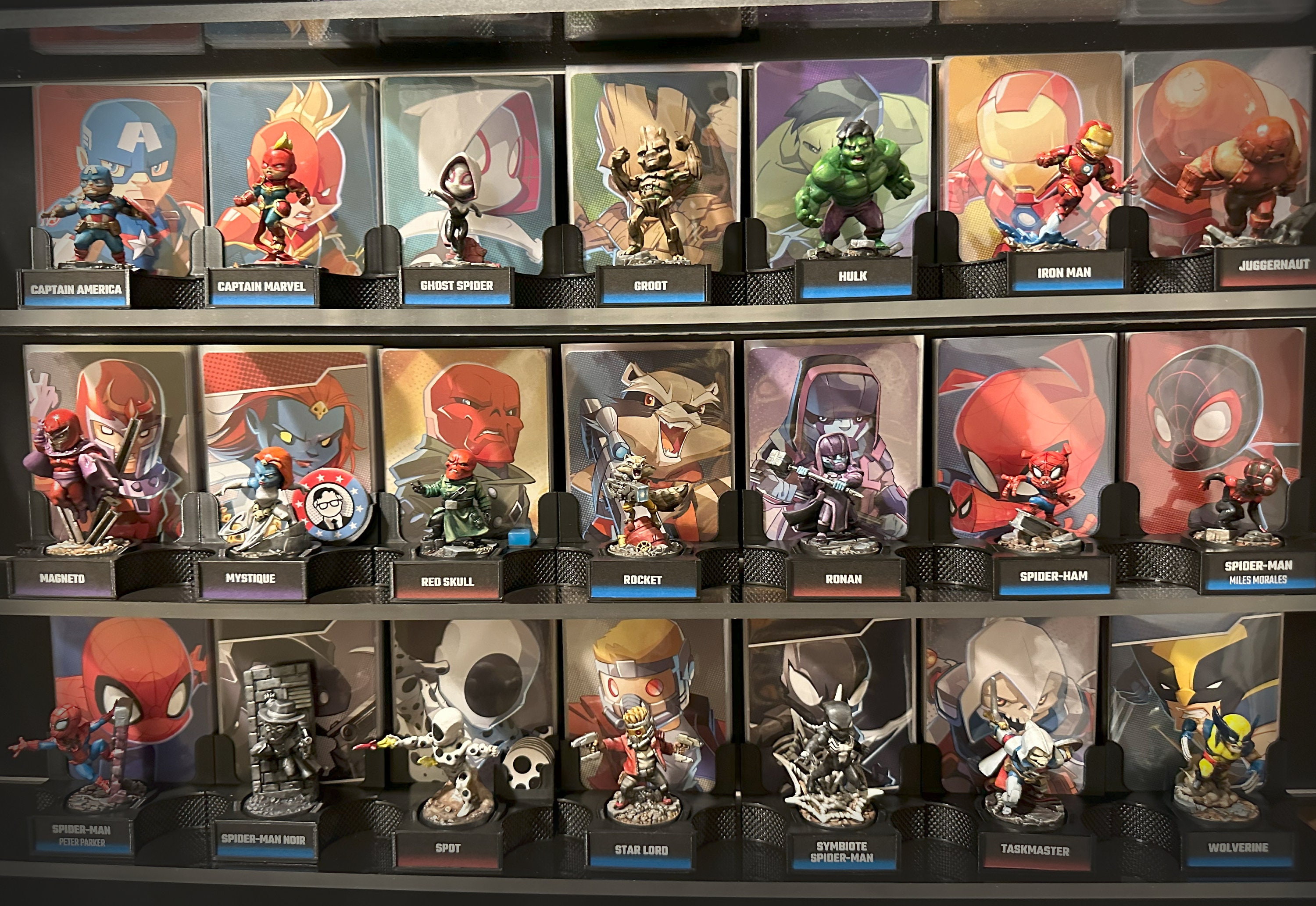 Marvel United Compatible Minifigure Display-and-play Stand - Etsy