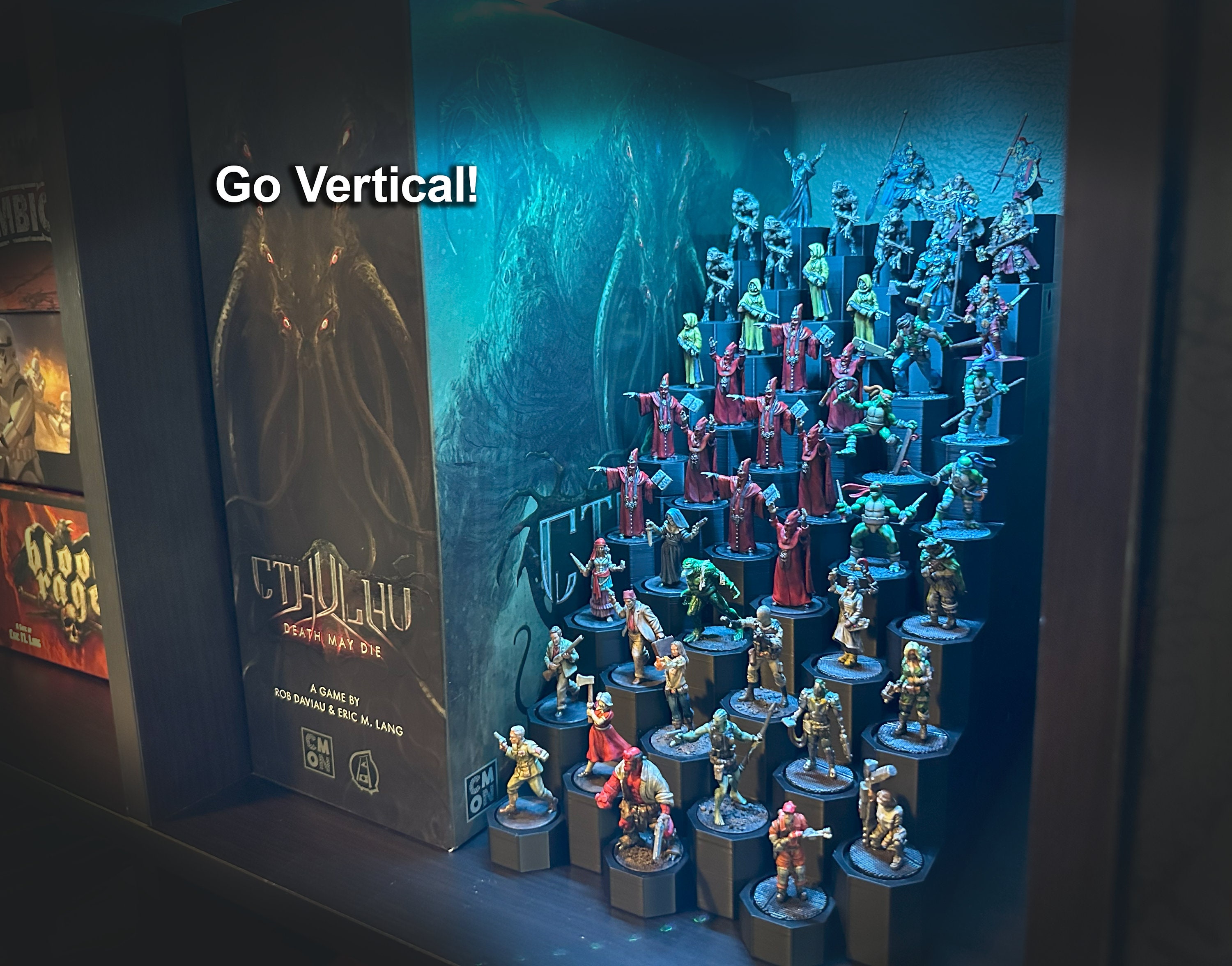 Modular Kallax Compatible Board Game Miniature Display (25mm Bases) - Etsy