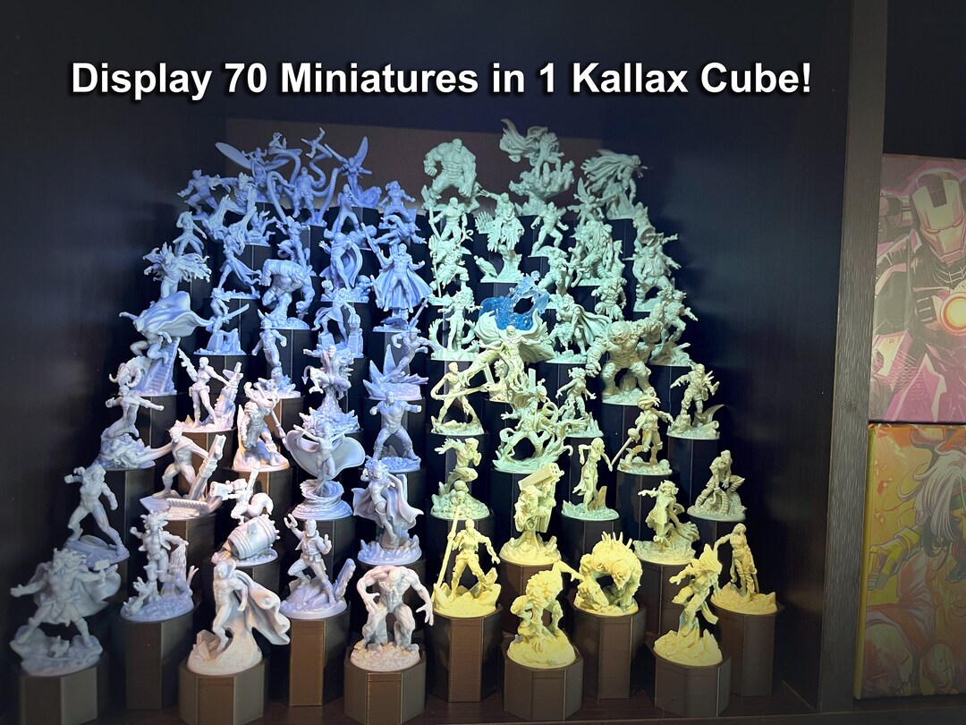 Modular Kallax Compatible Board Game Miniature Display Stand/riser ...