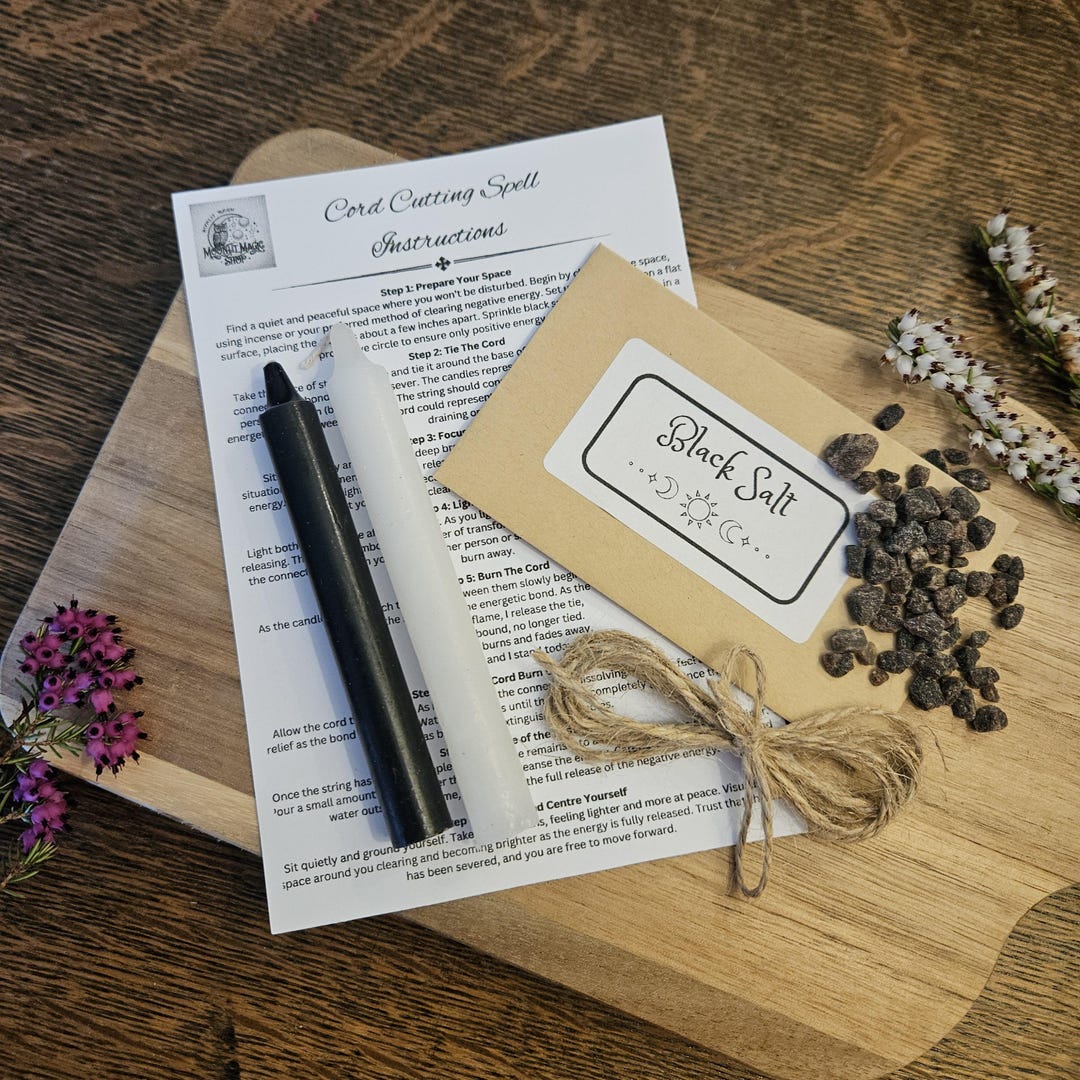 Release & Closure Ritual Kit | Gentle Alternative to Cord Cutting for ...