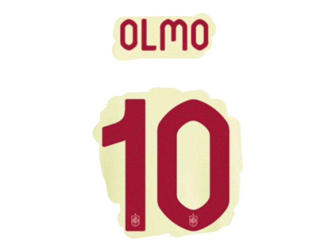 OLMO #10 Spain Nameset Flocking, 2024 Away Kit - Etsy