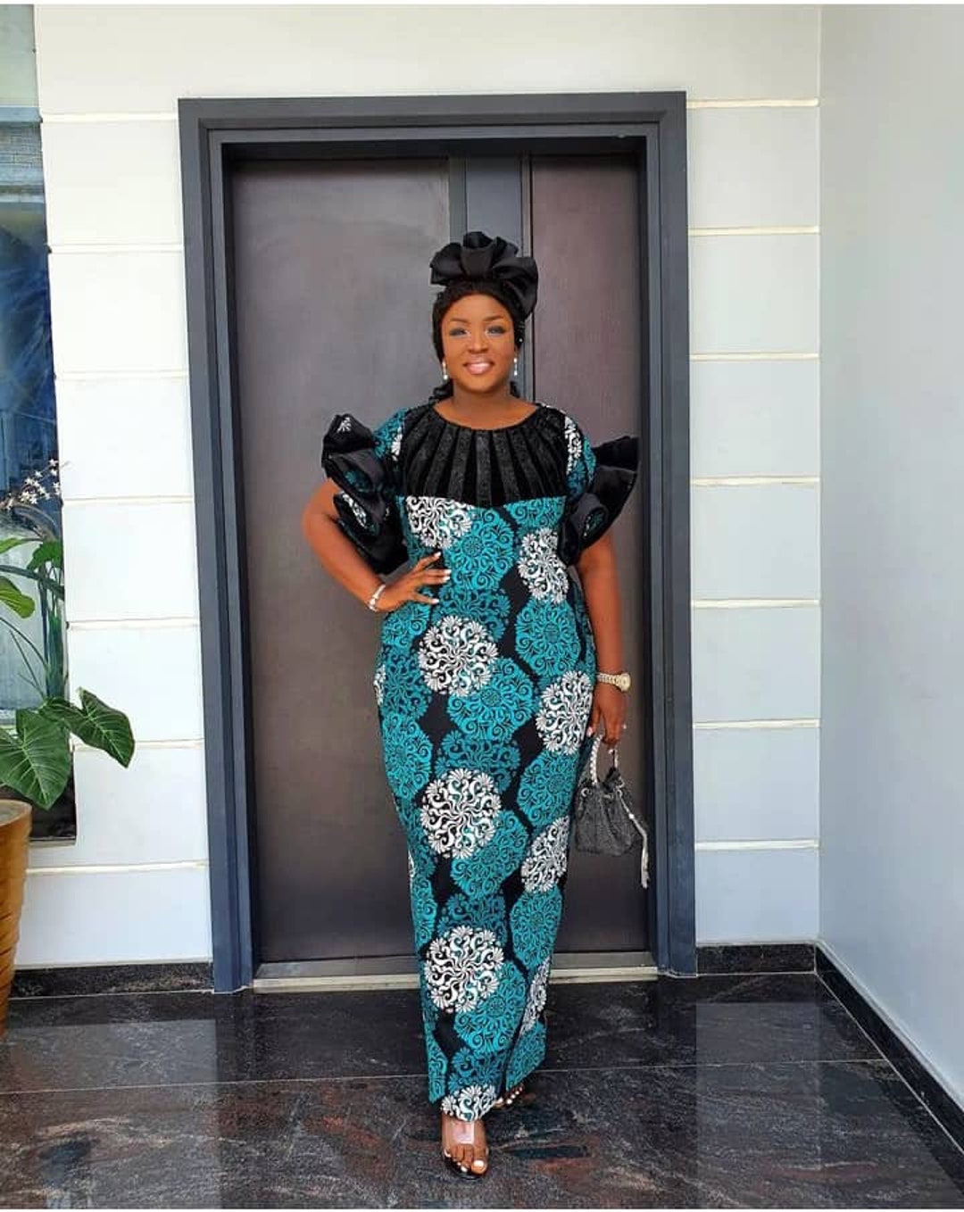 Stylish African Ankara Dress, African Print Dress, Ankara Dress, Ankara ...
