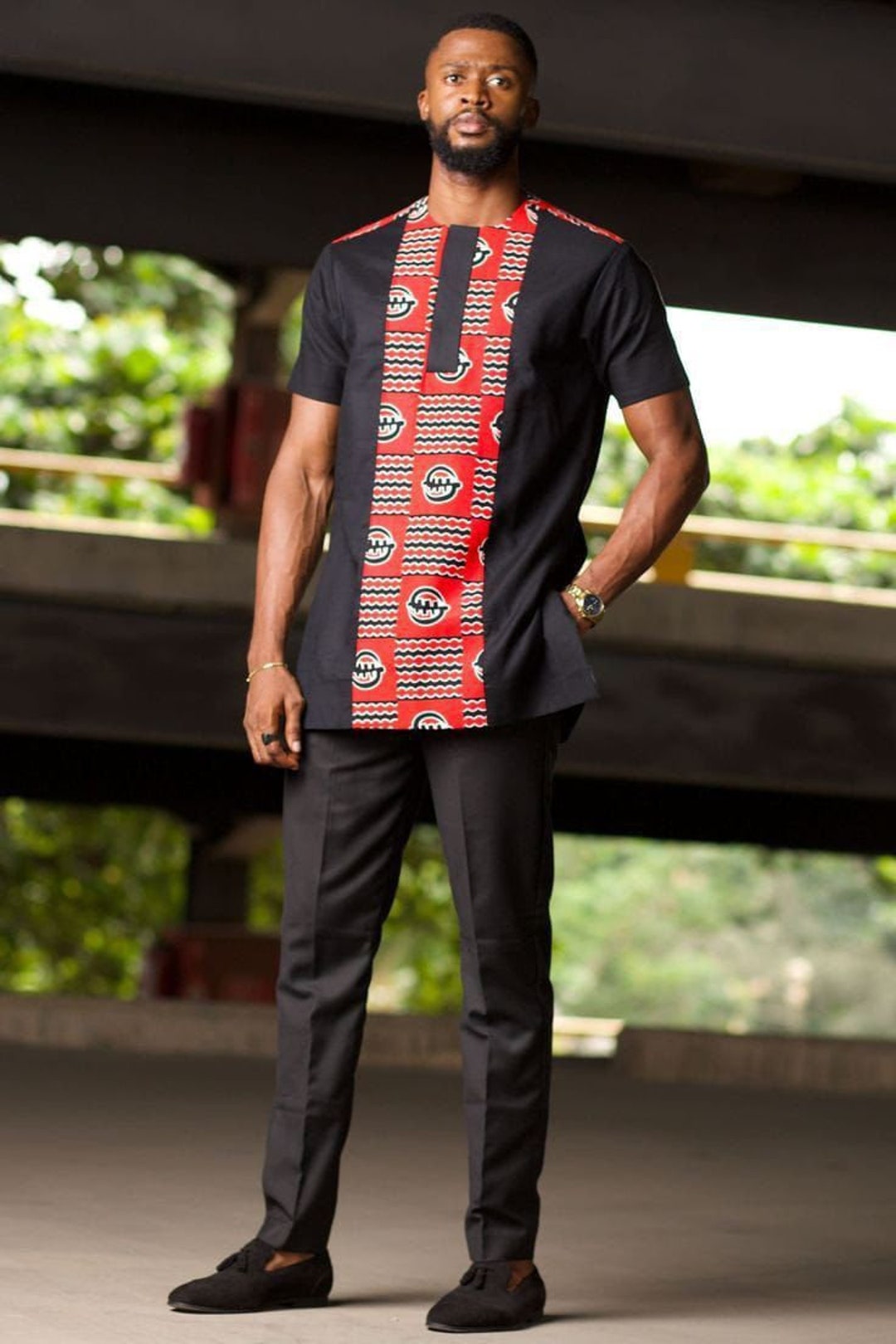 African Men’s Clothing, African Wear, Men’s Kaftan, African Fashion for ...