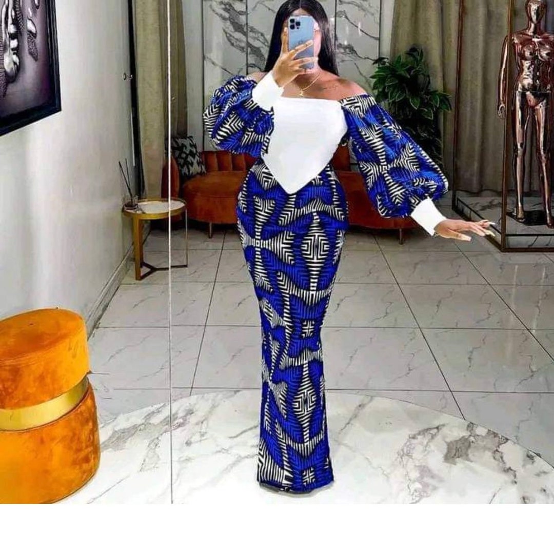 African Print Maxi Dress,special Occasion Womens Dresses,african Maxi ...