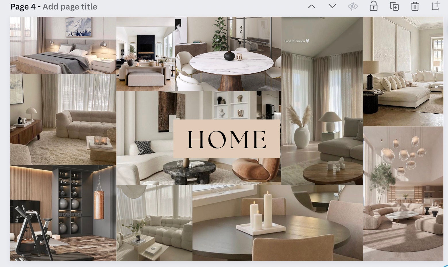 Customizable Vision Boards [CANVA] - Etsy